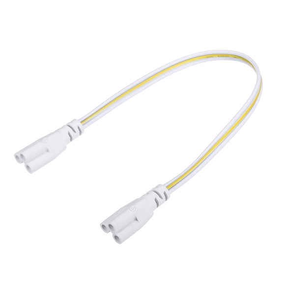Uxcell T5 T8 LED Tube Connector Cable 30CM Female to Female Double End ...