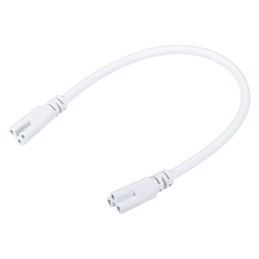 Uxcell T5 T8 LED Tube Connector Cable 30CM Male to Female Double End 4 ...