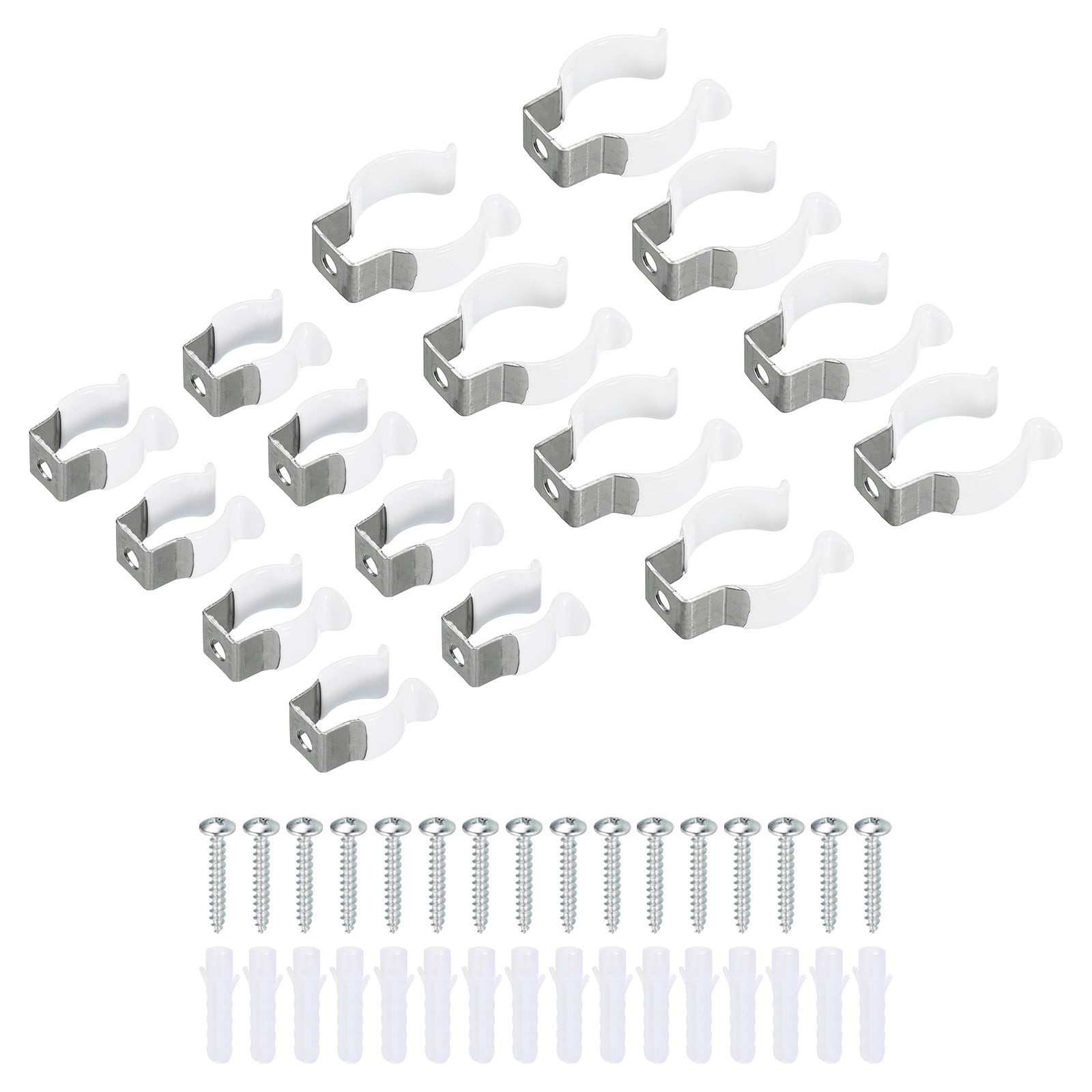 Uxcell T5 T8 U Clips Holder Bracket for LED Light Bulb Mounting Bracket ...