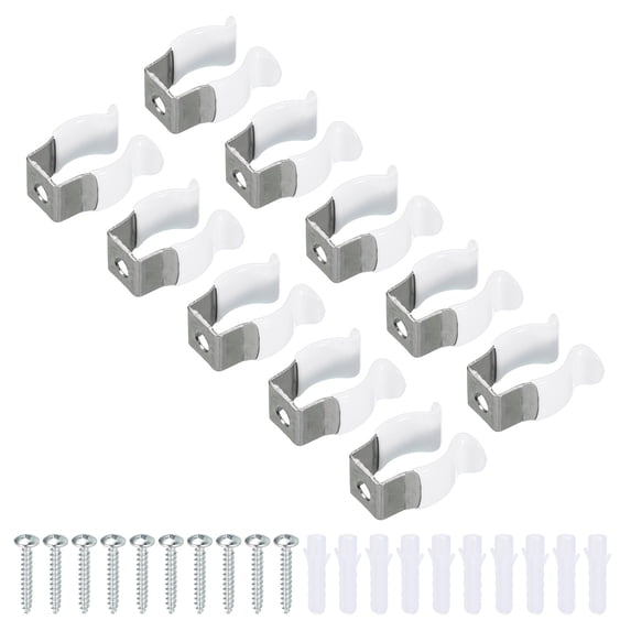 Uxcell T5 U Clips Holder Bracket for LED Light Bulb Mounting Bracket ...