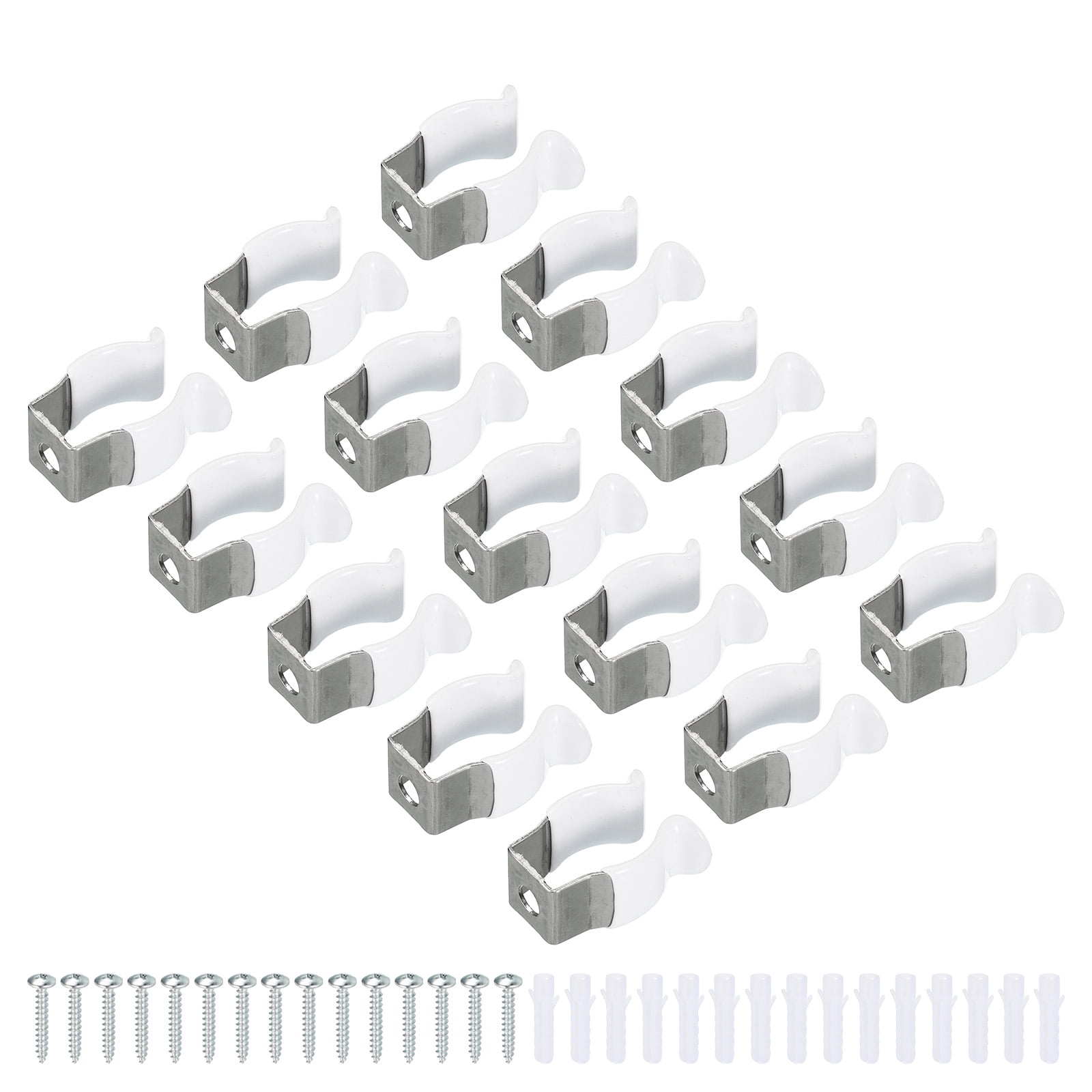 Uxcell T5 U Clips Holder Bracket for LED Light Bulb Mounting Bracket ...