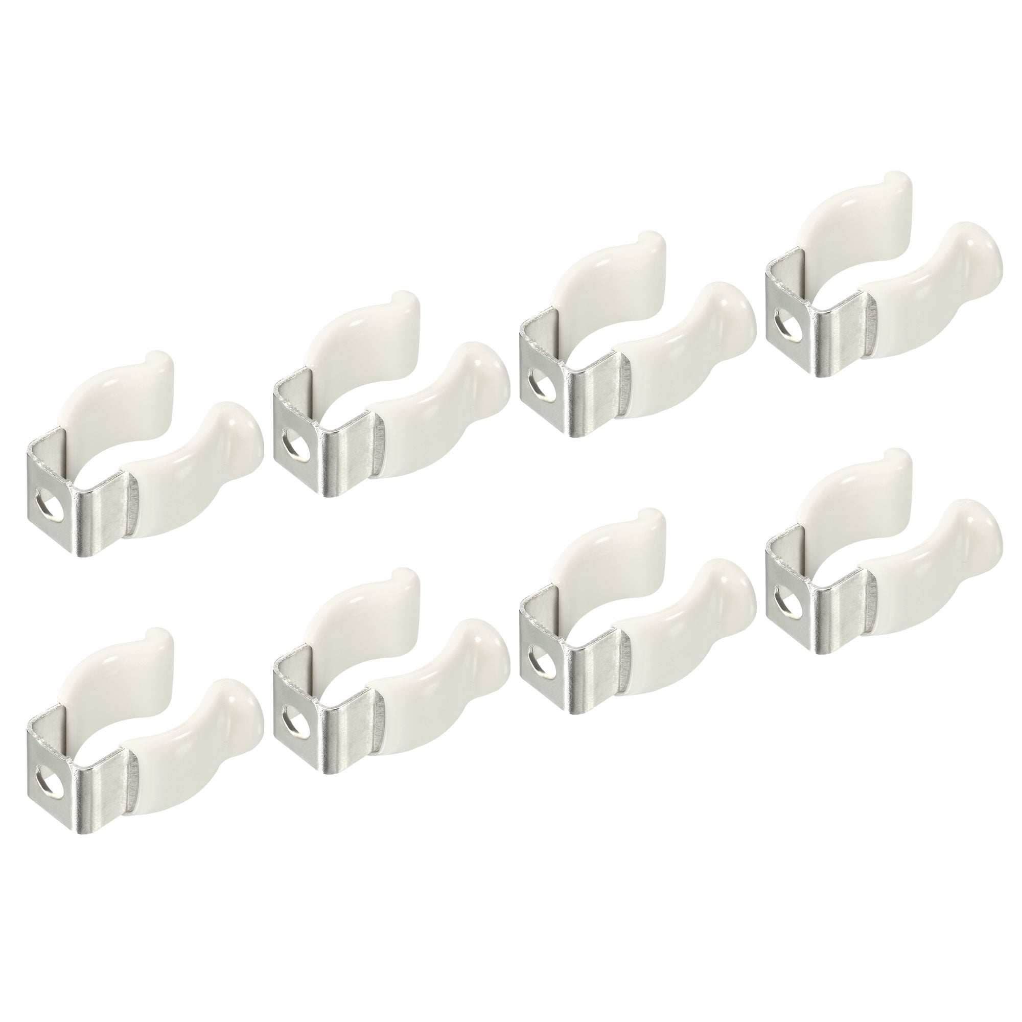 Uxcell T5 U Clips, LED Fluorescent Tube Holder Mounting Bracket ...