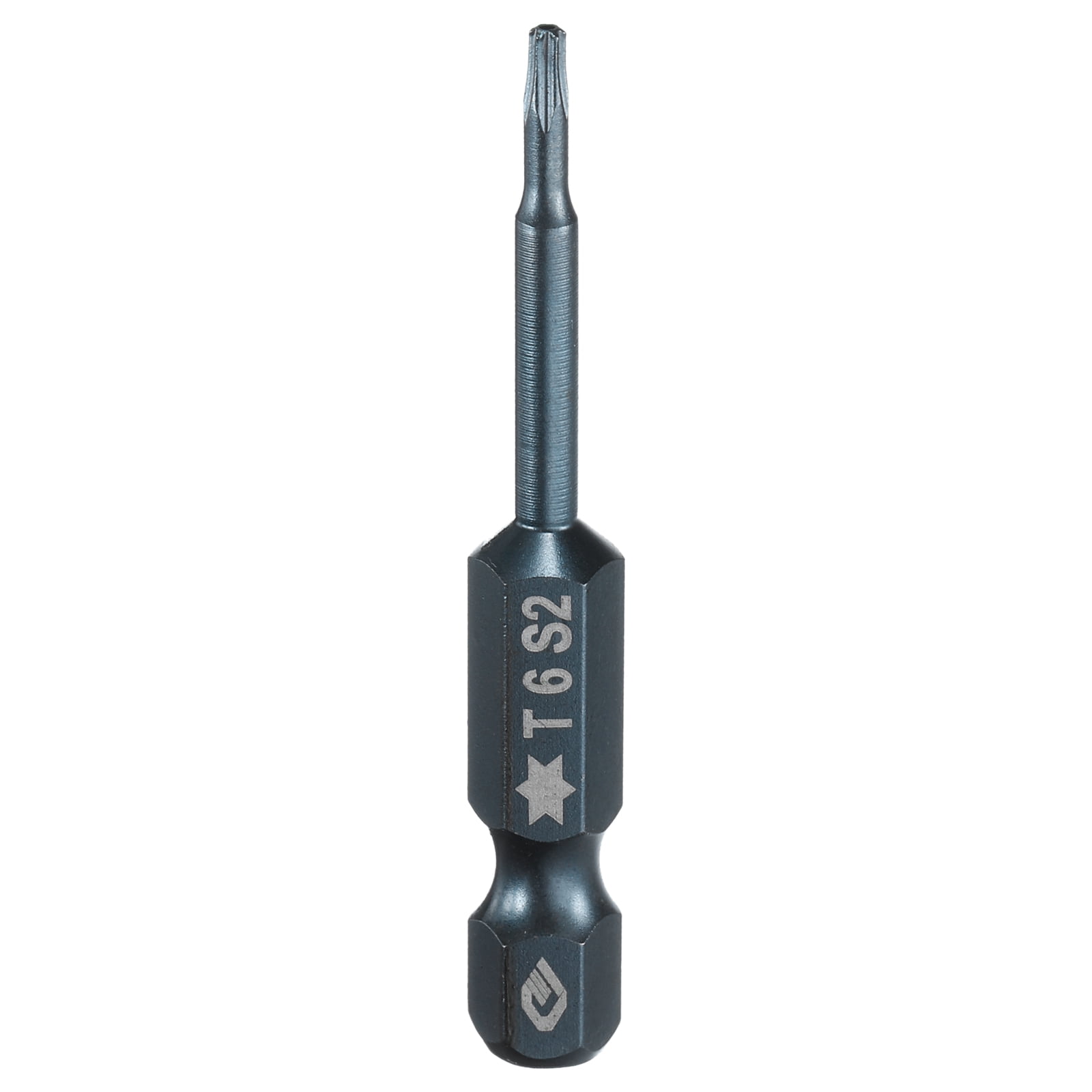 Uxcell T6 Torx Screwdriver Bit 1/4" Hex Shank 2" Long S2 Steel Magnetic ...