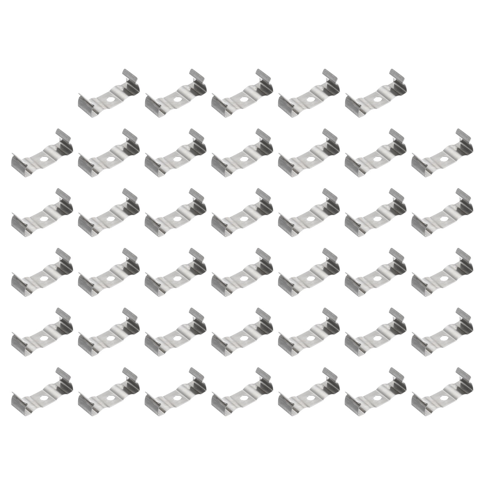 Uxcell T8 Clips Bracket Hanger, 40pcs LED Fluorescent Integrated Tube ...