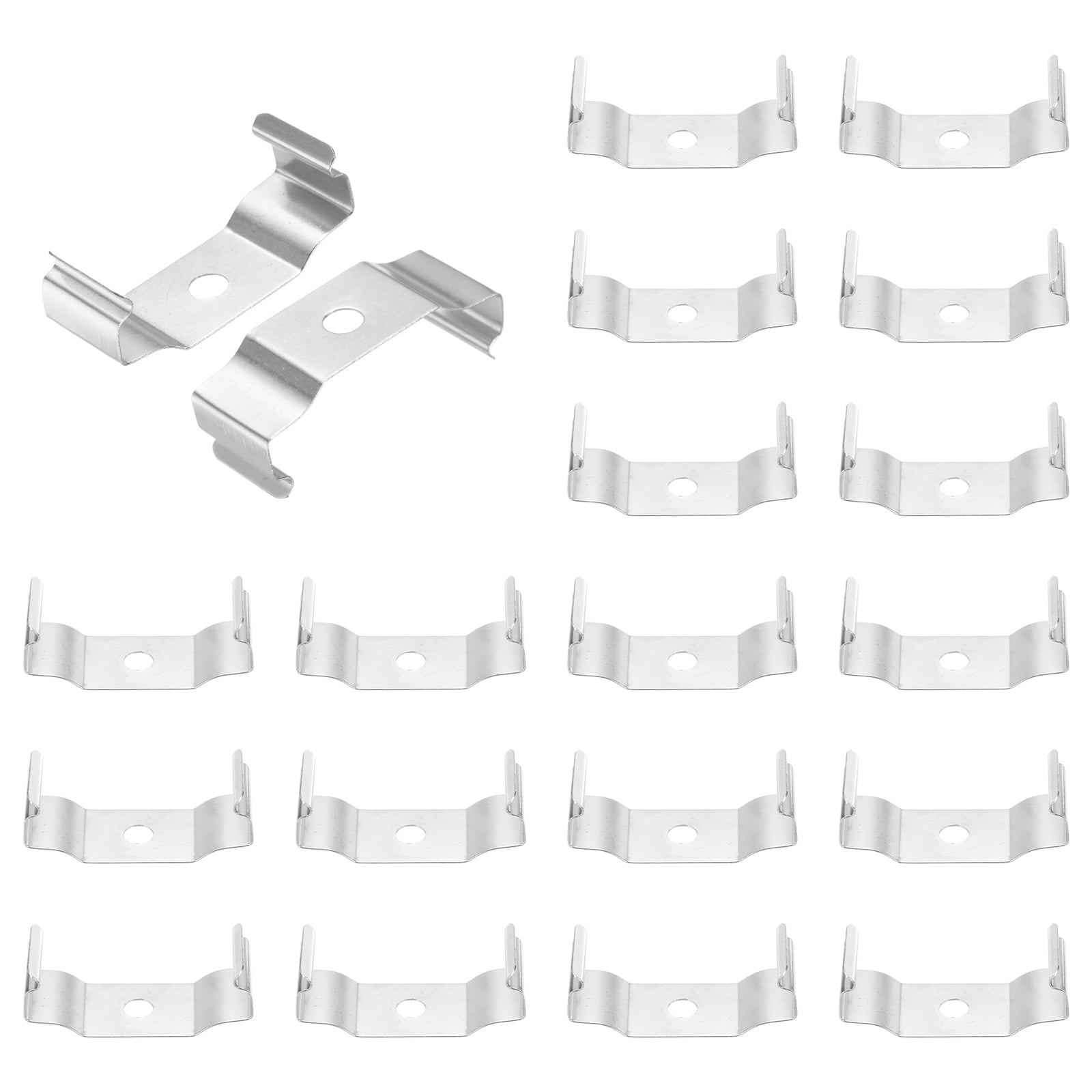 Uxcell T8 Clips Bracket Hanger Fluorescent Tube Integrated Bulb Holder ...