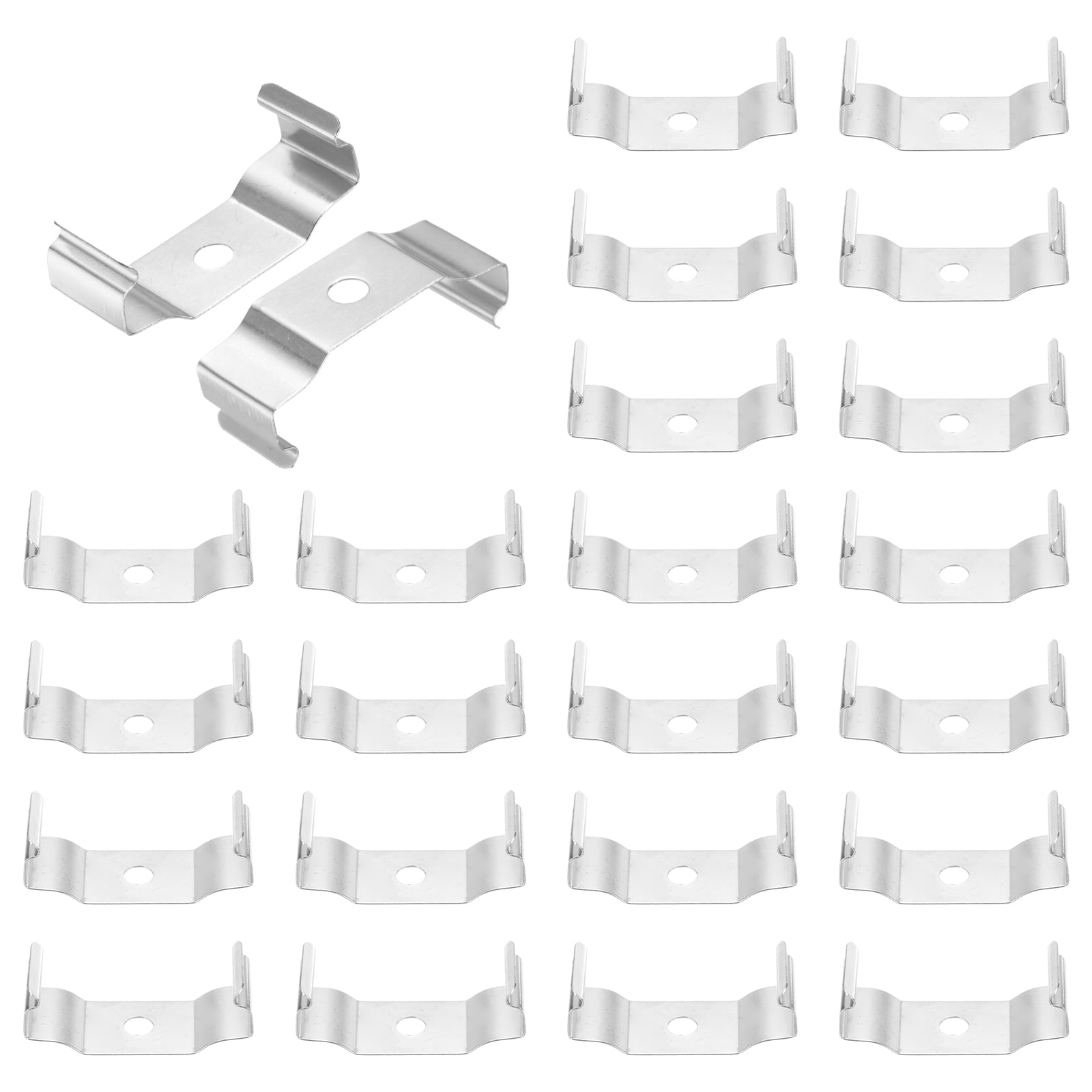 Uxcell T8 Clips Bracket Hanger Fluorescent Tube Integrated Bulb Holder ...