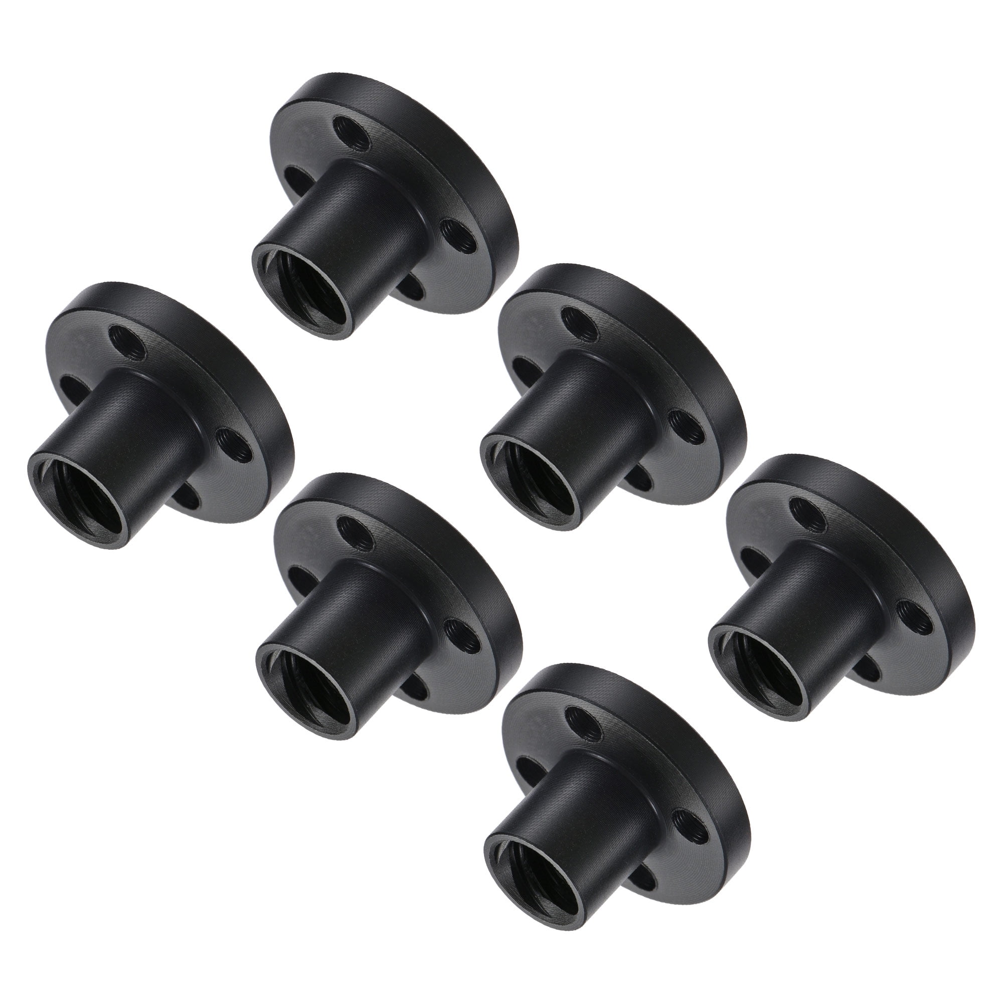 Uxcell T8 POM Screw Trapezoidal Nut 2mm Pitch 8mm for 3D Printer Black ...