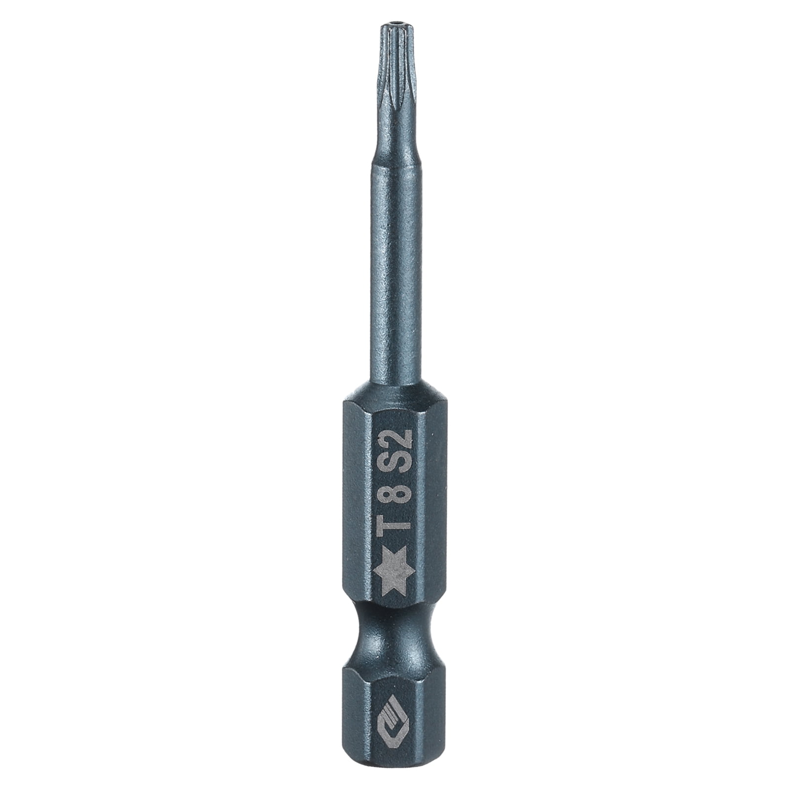 Uxcell T8 Torx Screwdriver Bit 1/4" Hex Shank 2" Long S2 Steel Magnetic ...