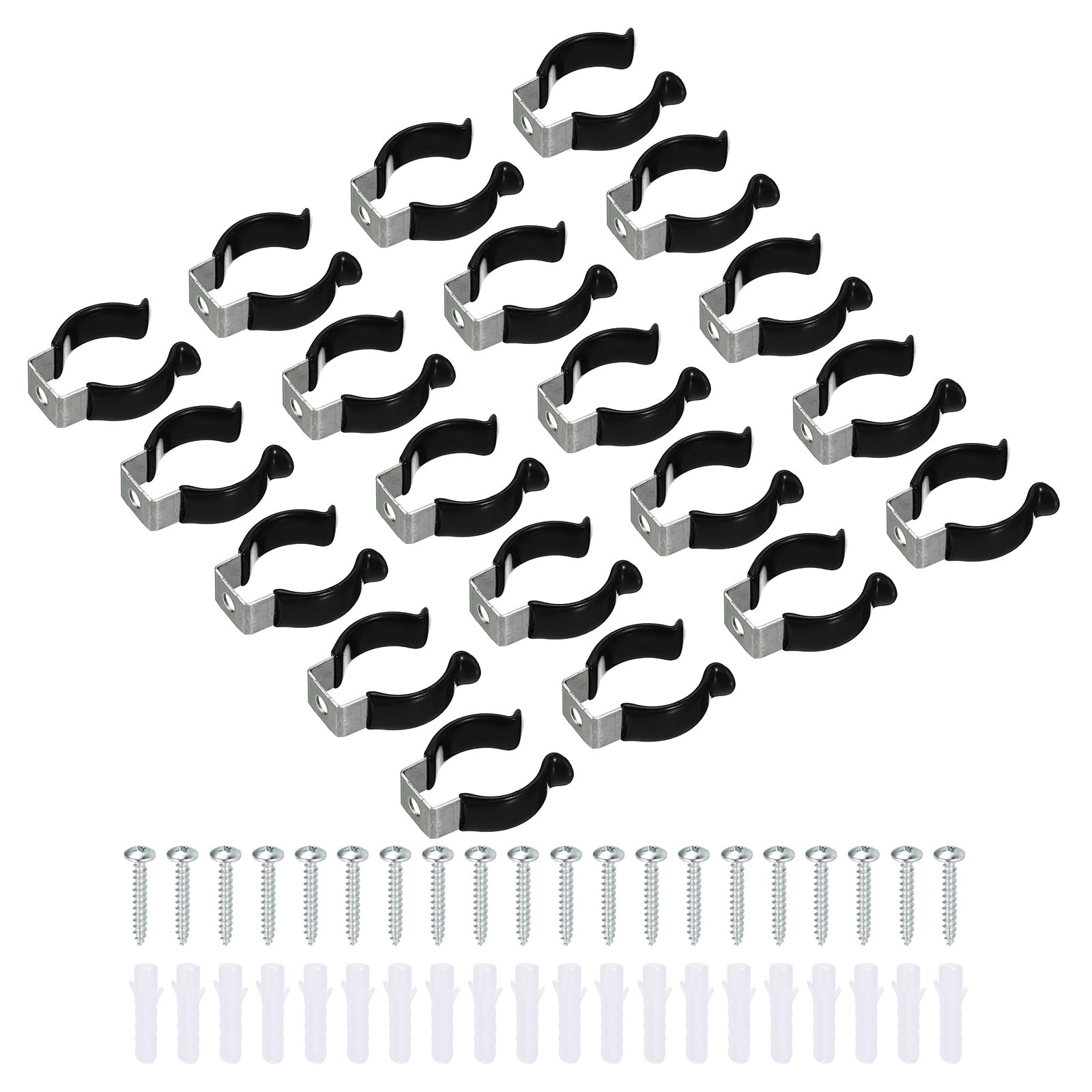 Uxcell T8 U Clips Holder Bracket for LED Light Bulb Mounting Bracket ...