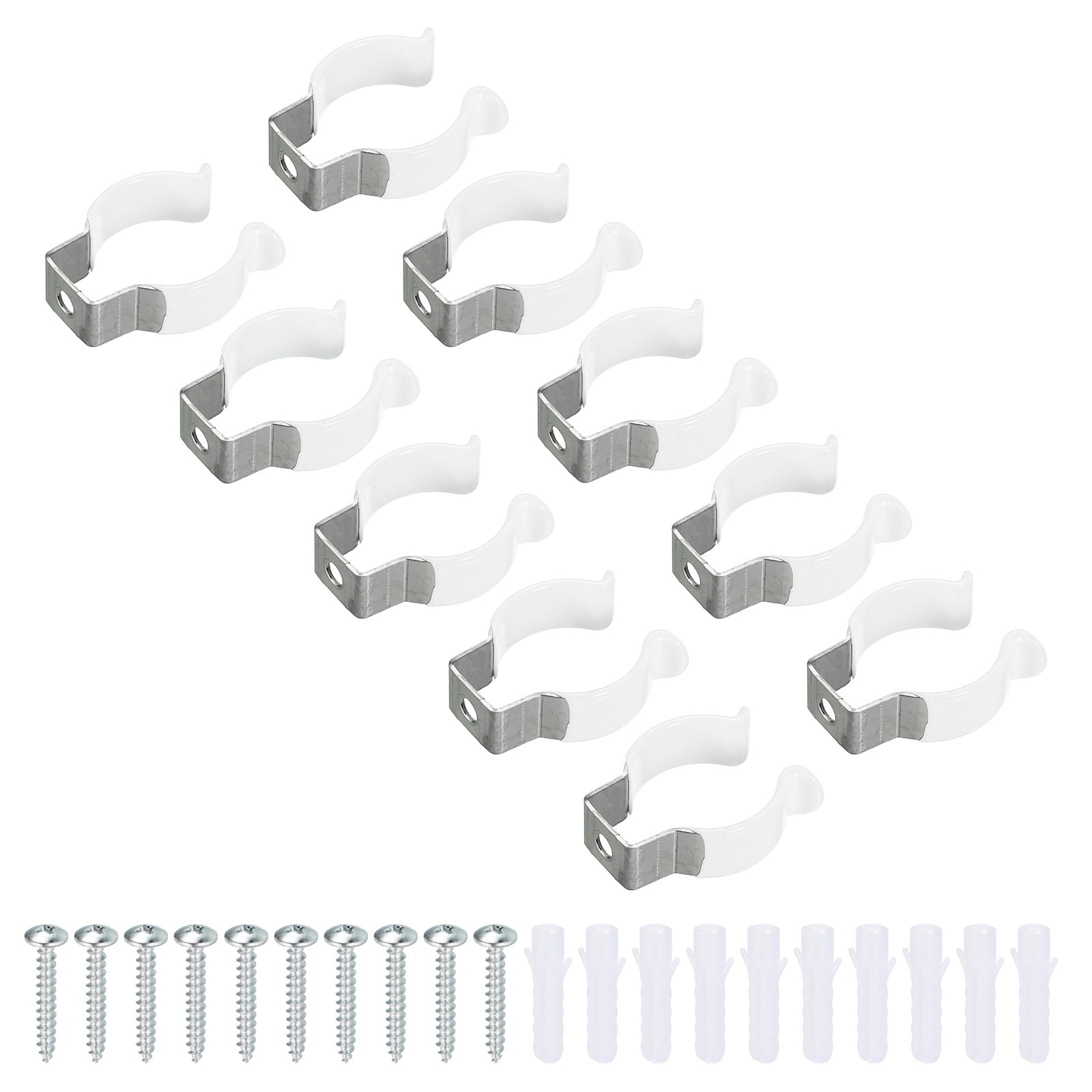 Uxcell T8 U Clips Holder Bracket for LED Light Bulb Mounting Bracket ...