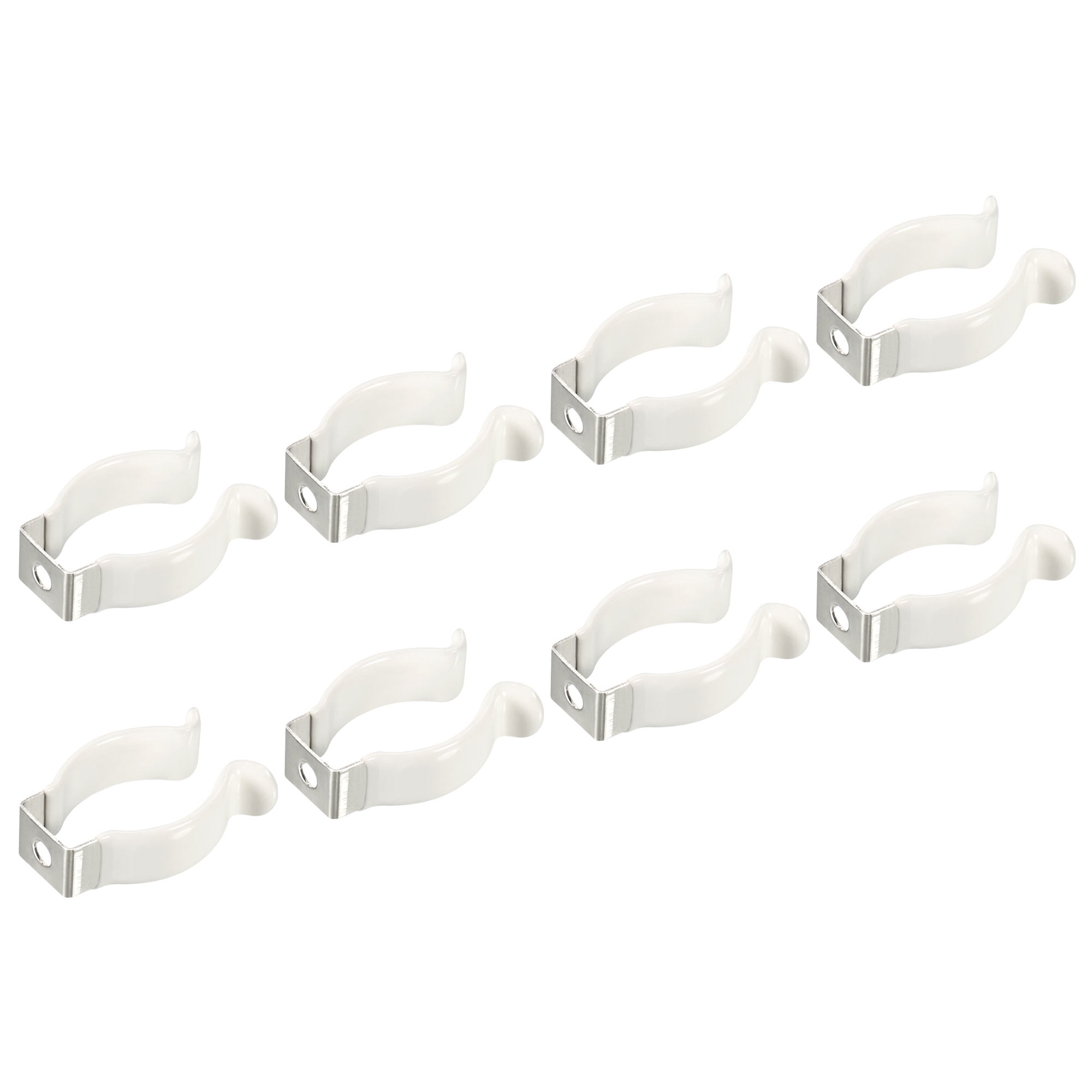 Uxcell T8 U Clips, LED Fluorescent Tube Holder Mounting Bracket ...