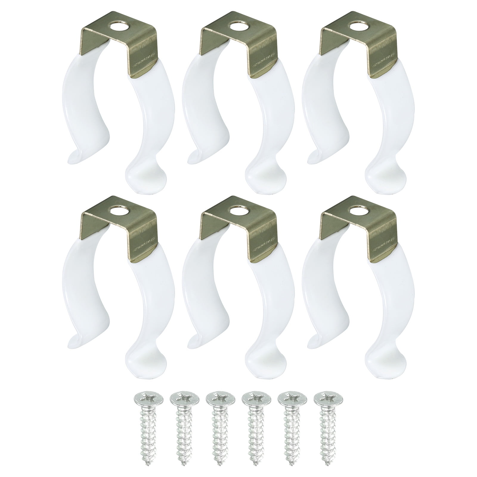 Uxcell T8 U Clips for LED Light Bulb Mounting Bracket Support ...