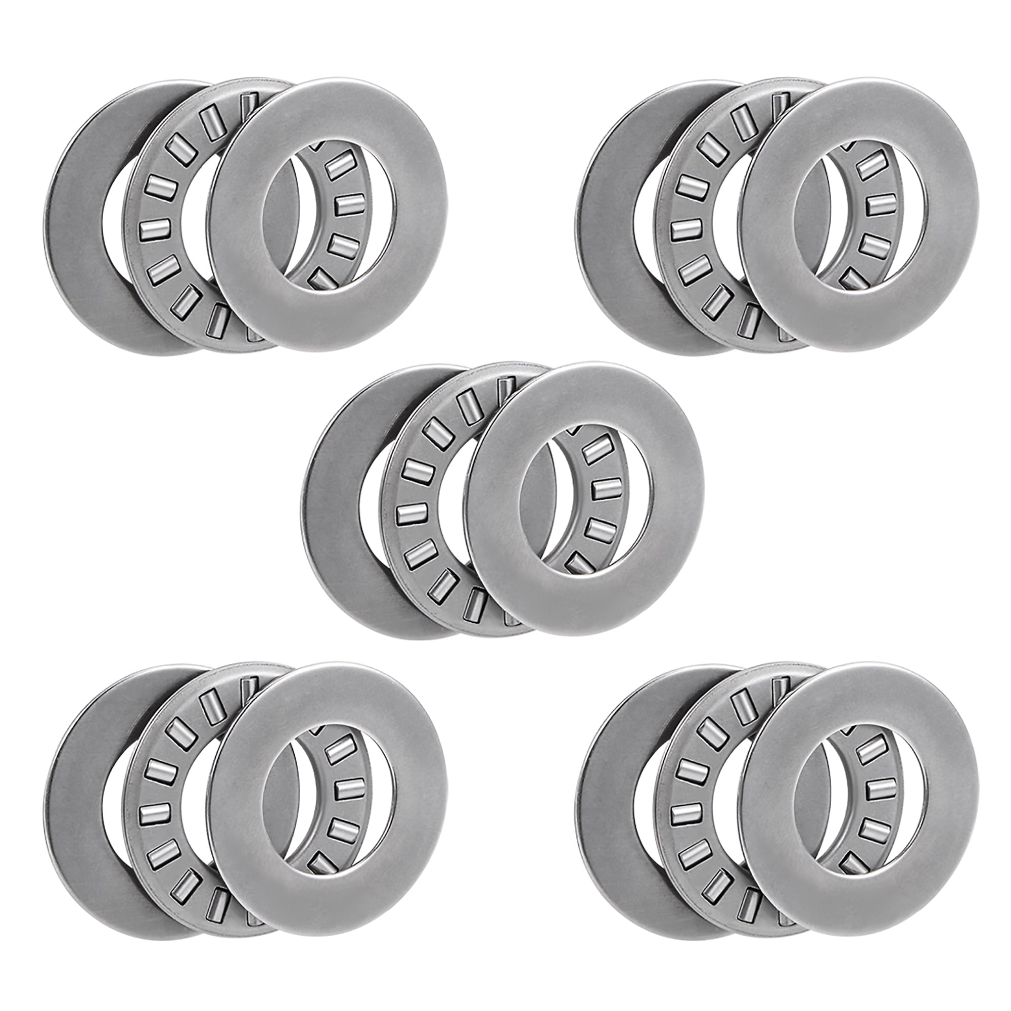 Uxcell TC8152TRA Needle Roller Thrust Bearings with Washers 19000rpm ...