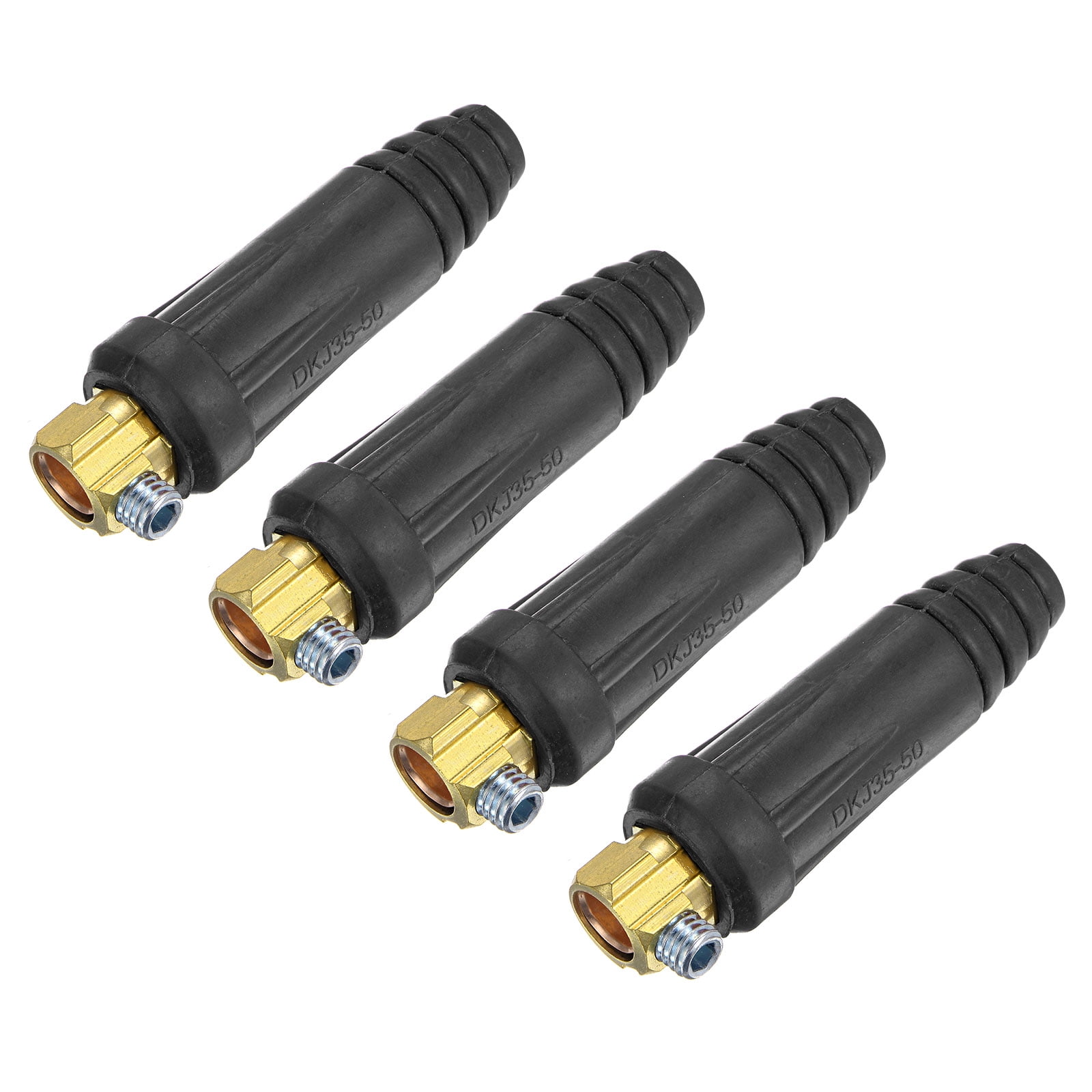 Uxcell TIG Welding Cable Panel Connector Plug Quick Fitting DKJ 3550 ...