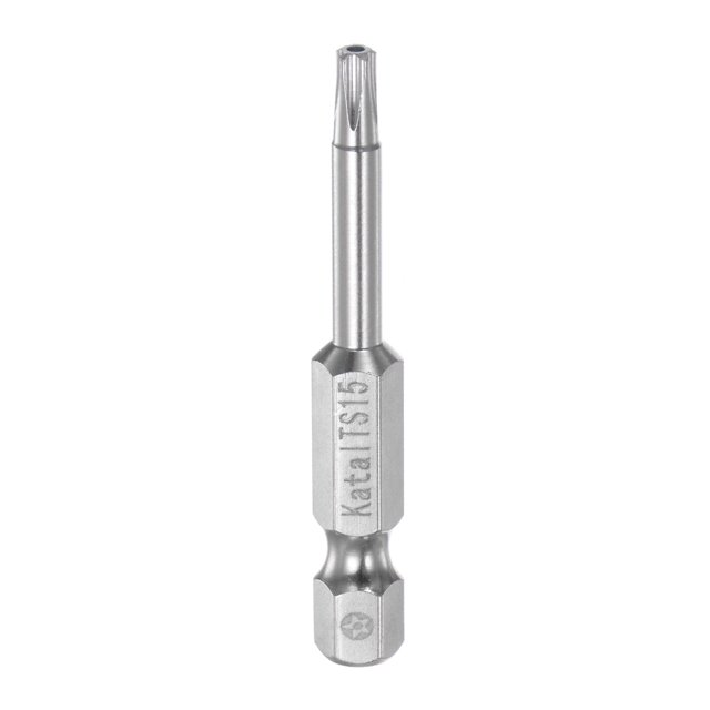 Uxcell TS15 Magnetic Security Star 5 Point Torx Screwdriver Bit 1/4 ...