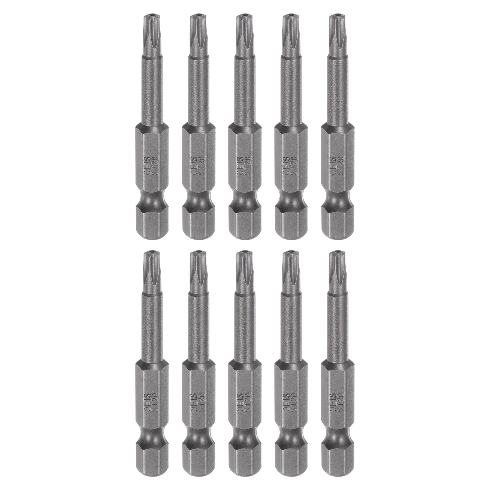 Uxcell TS20 Magnetic Security Star 5 Point Torx Screwdriver Bit 1/4 ...