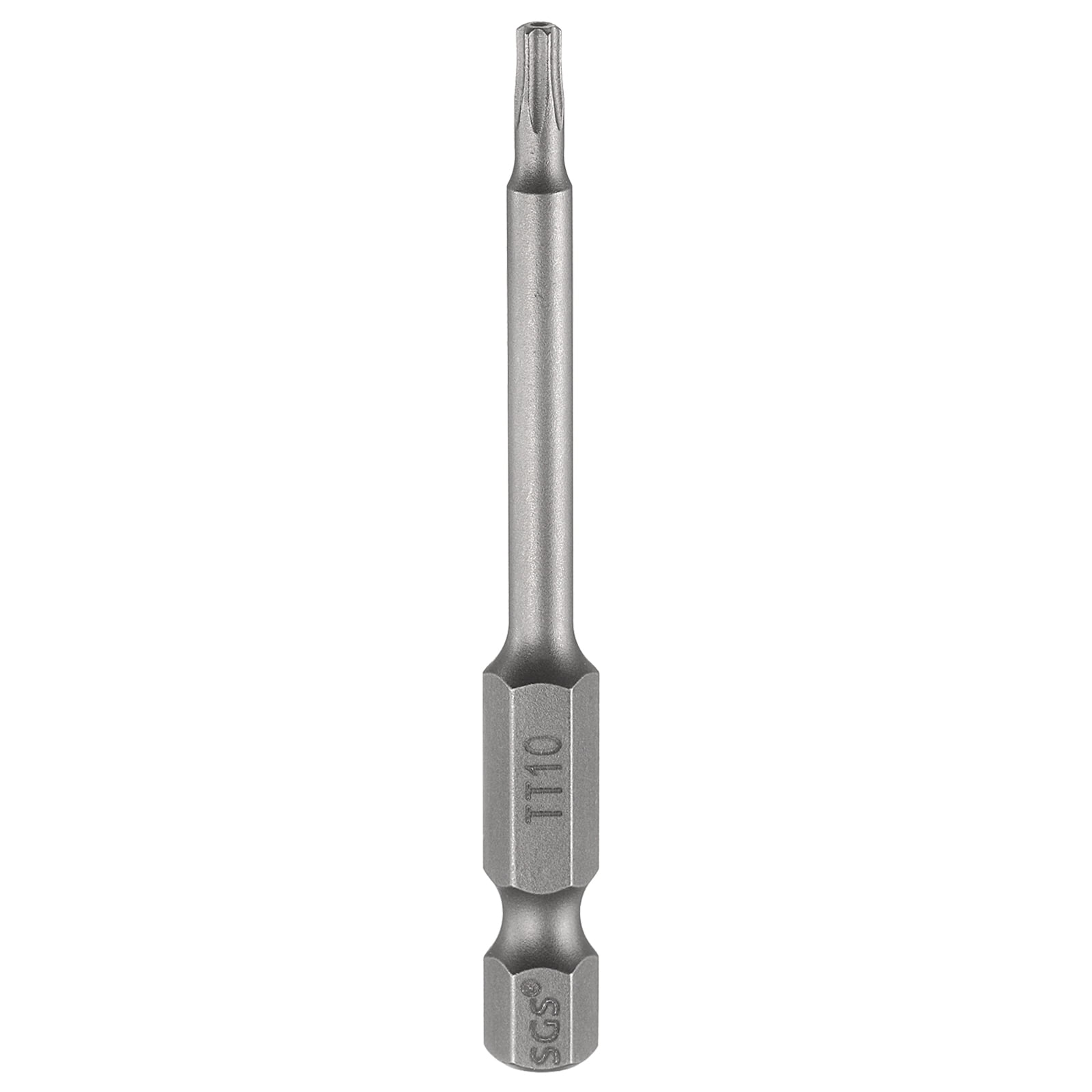 Uxcell TT10 Security Torx Head Screwdriver Bit 2.56" (65mm) Long 1/4 ...