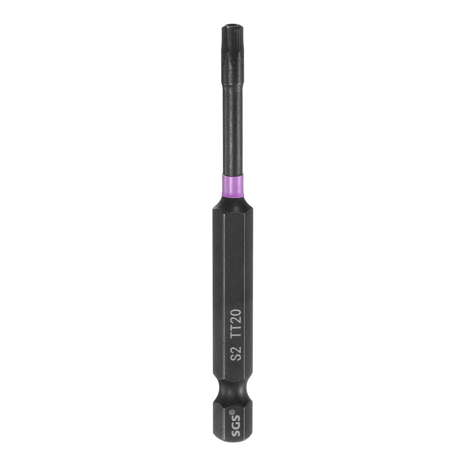 Uxcell TT20 Torx Impact Screwdriver Bit 1/4" Hex Shank 3" Long Magnetic ...