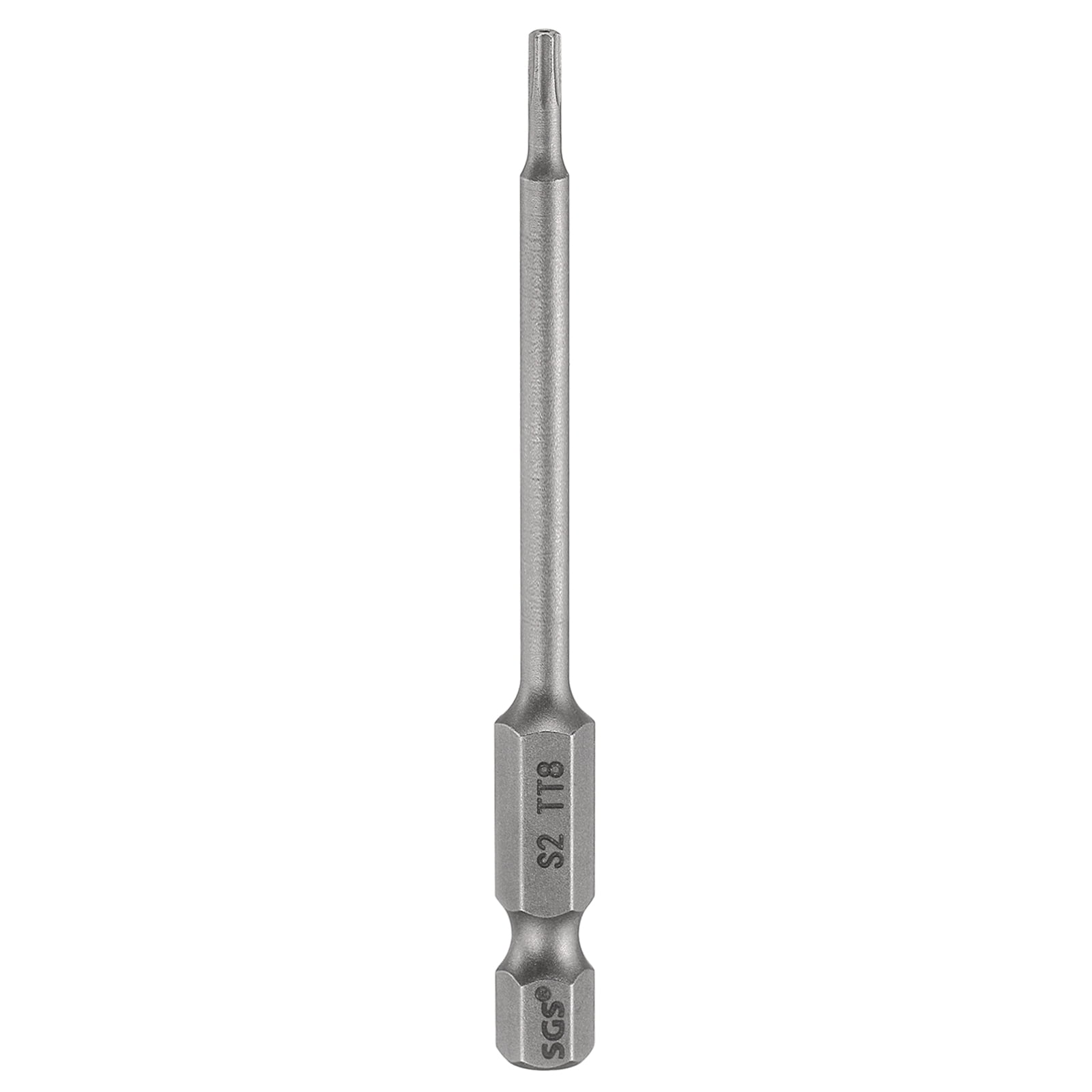 Uxcell TT8 Security Torx Head Screwdriver Bit 3.15" (80mm) Long 1/4 ...
