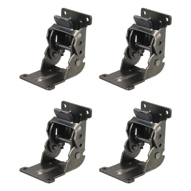 Uxcell Table Leg Folding Brackets, 4 Pack 0-90-180 Degree Self Lock ...