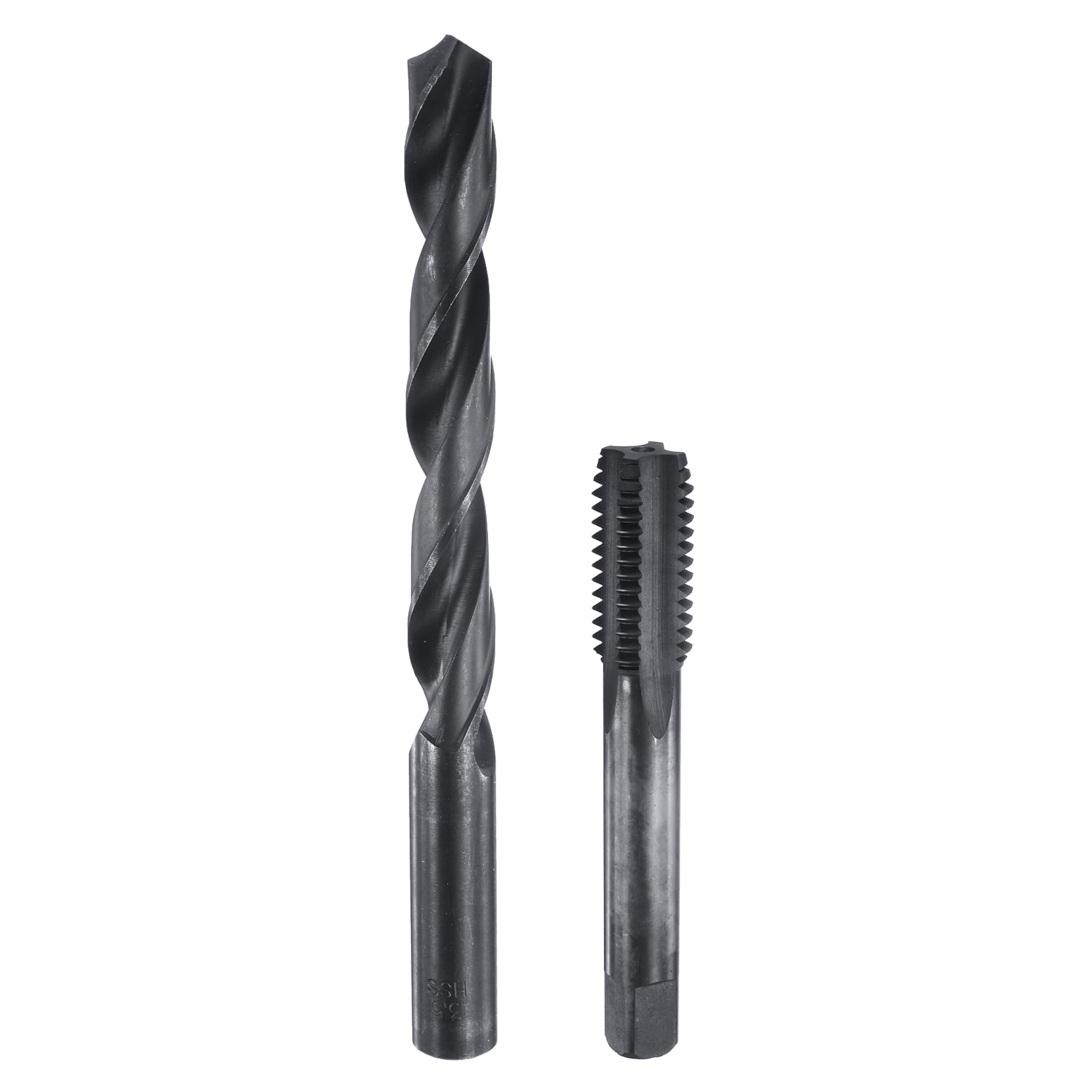 Uxcell Tap and Drill Bit Set, 1pcs 5/8-11 UNC Straight Flute Thread ...