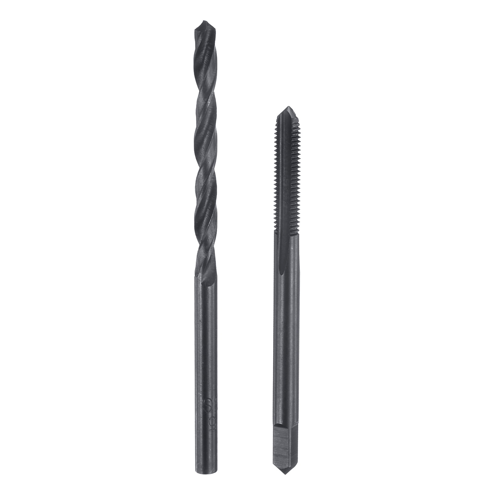 Uxcell Tap and Drill Bit Set, 1pcs 8-40 UN Straight Flute Thread Screw ...