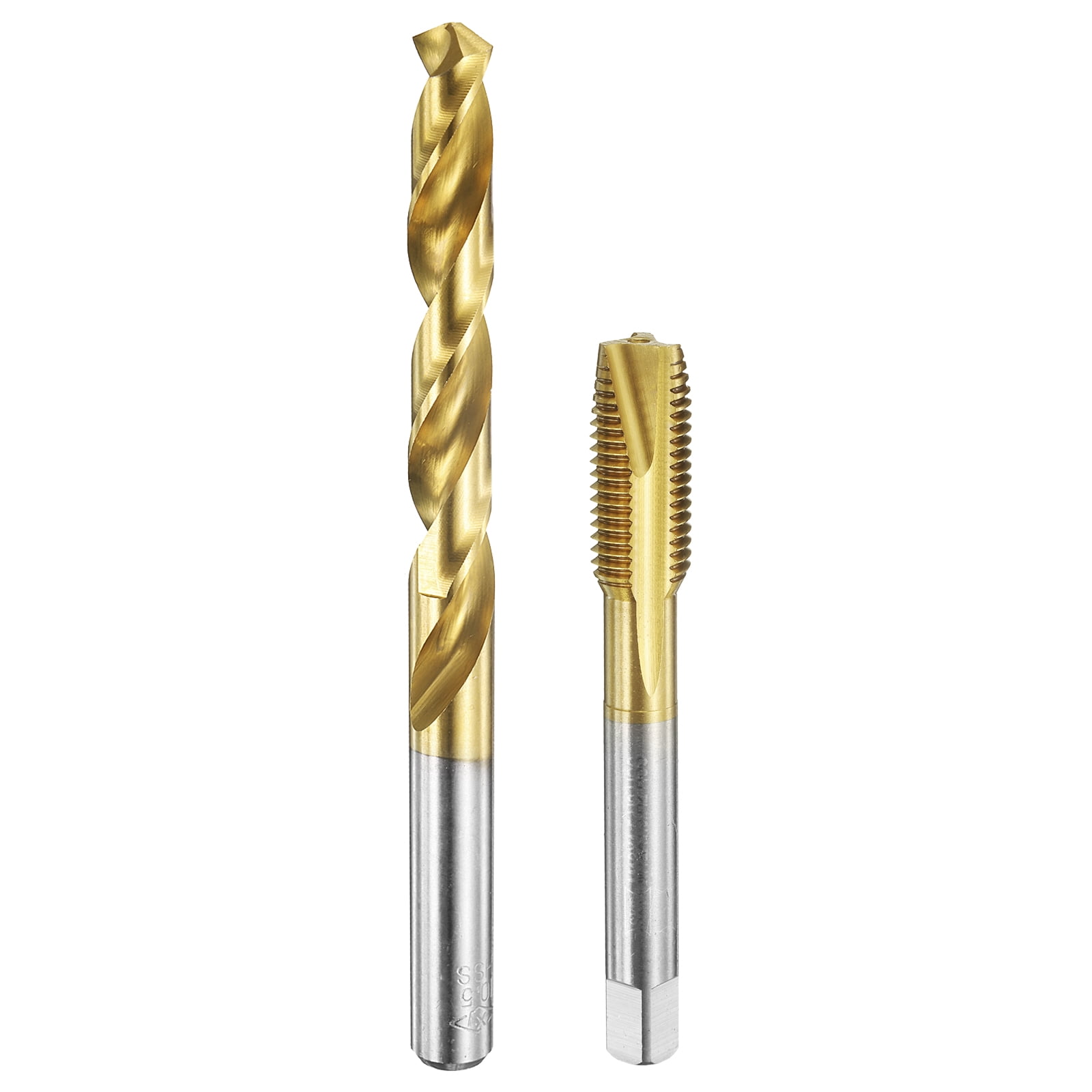 Uxcell Tap and Drill Bit Set, 1pcs M12 x 1.5 Metric Spiral Point Thread ...