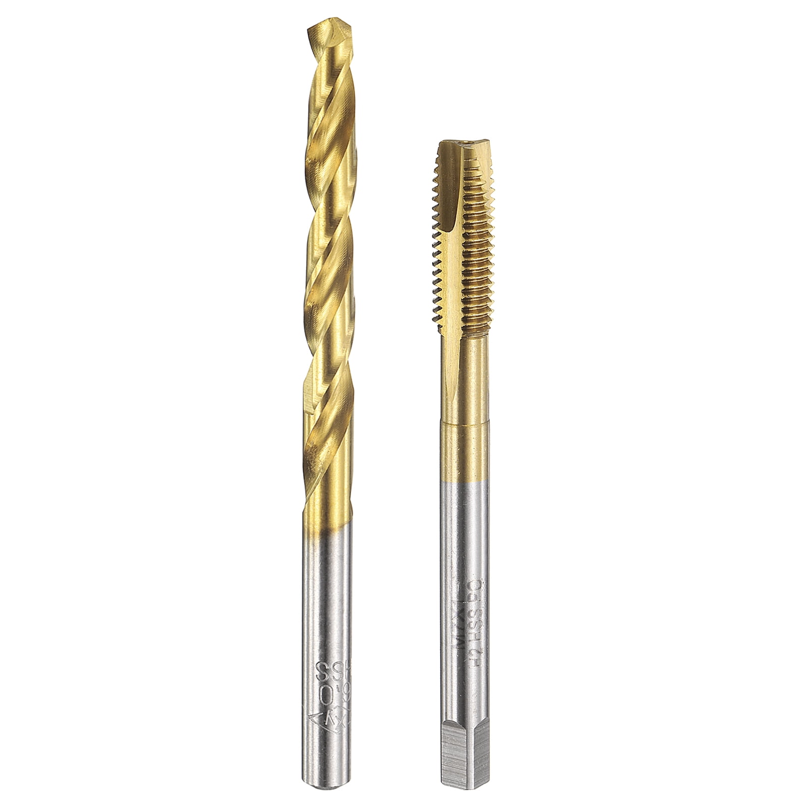 Uxcell Tap and Drill Bit Set, 1pcs M7 x 1 Metric Spiral Point Thread ...