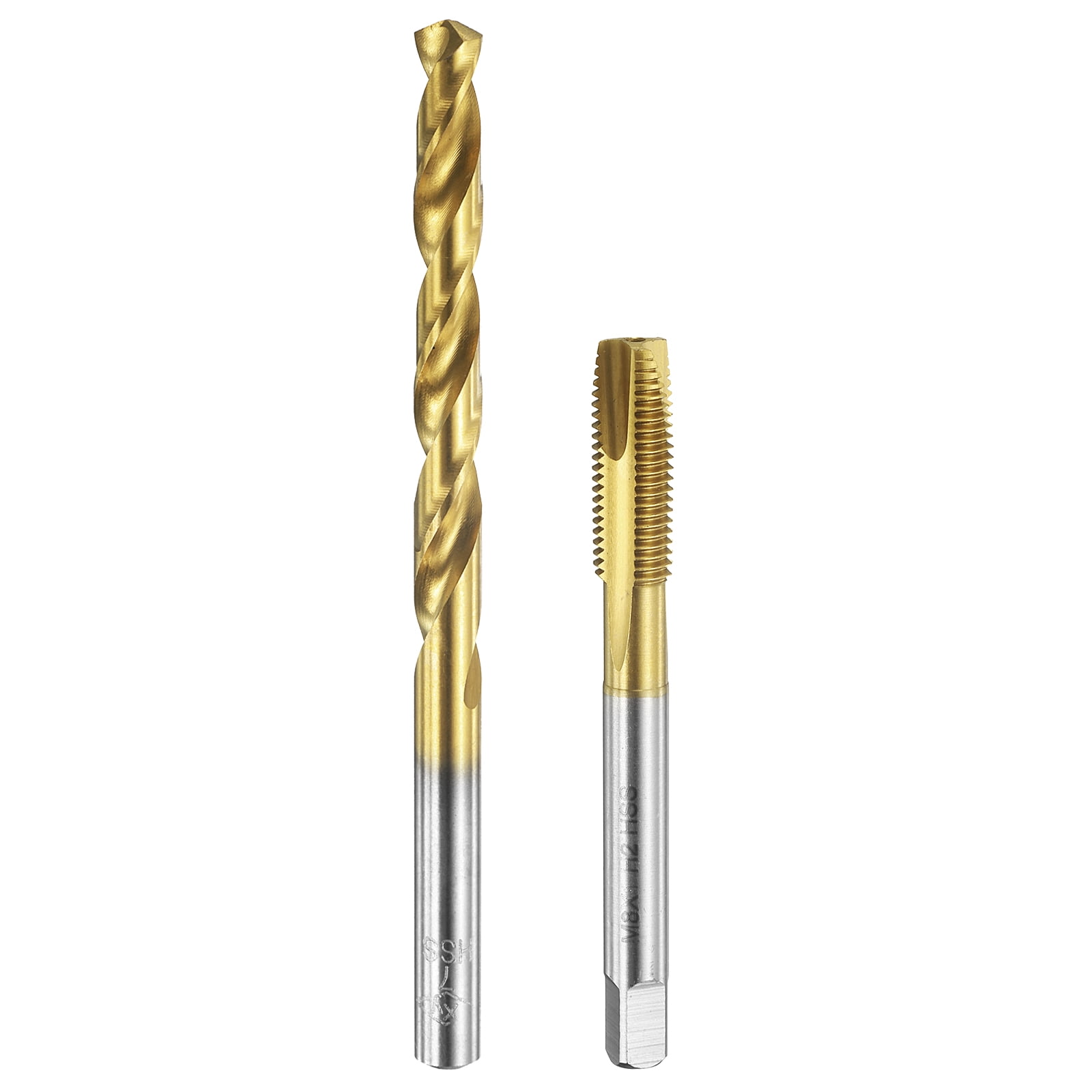 Uxcell Tap and Drill Bit Set, 1pcs M8 x 1 Metric Spiral Point Thread ...