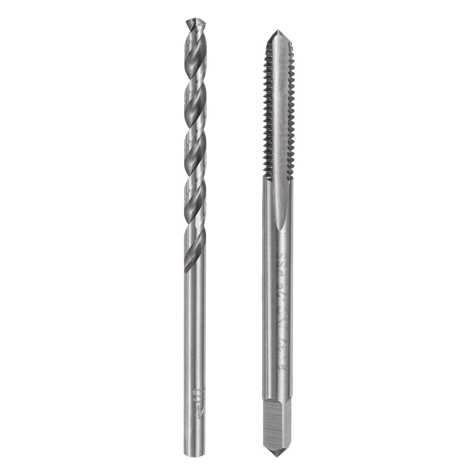 Uxcell Tap and Drill Bit Set, 8-32 UNC Straight Flute Thread Tap & 3 ...