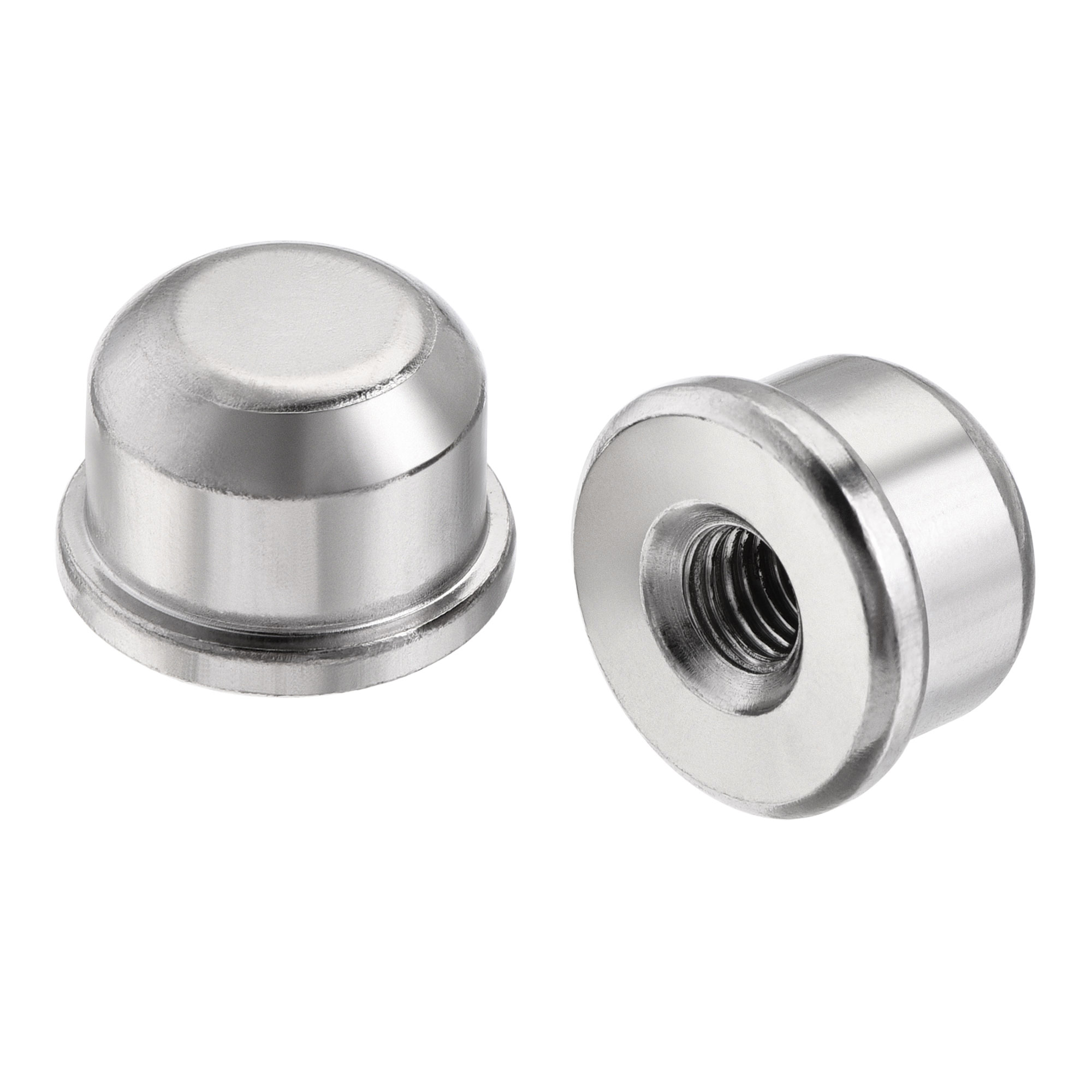 Uxcell Round Coupling Nut M4x0.7mm 85mm Threaded Sleeve Connector Rod ...