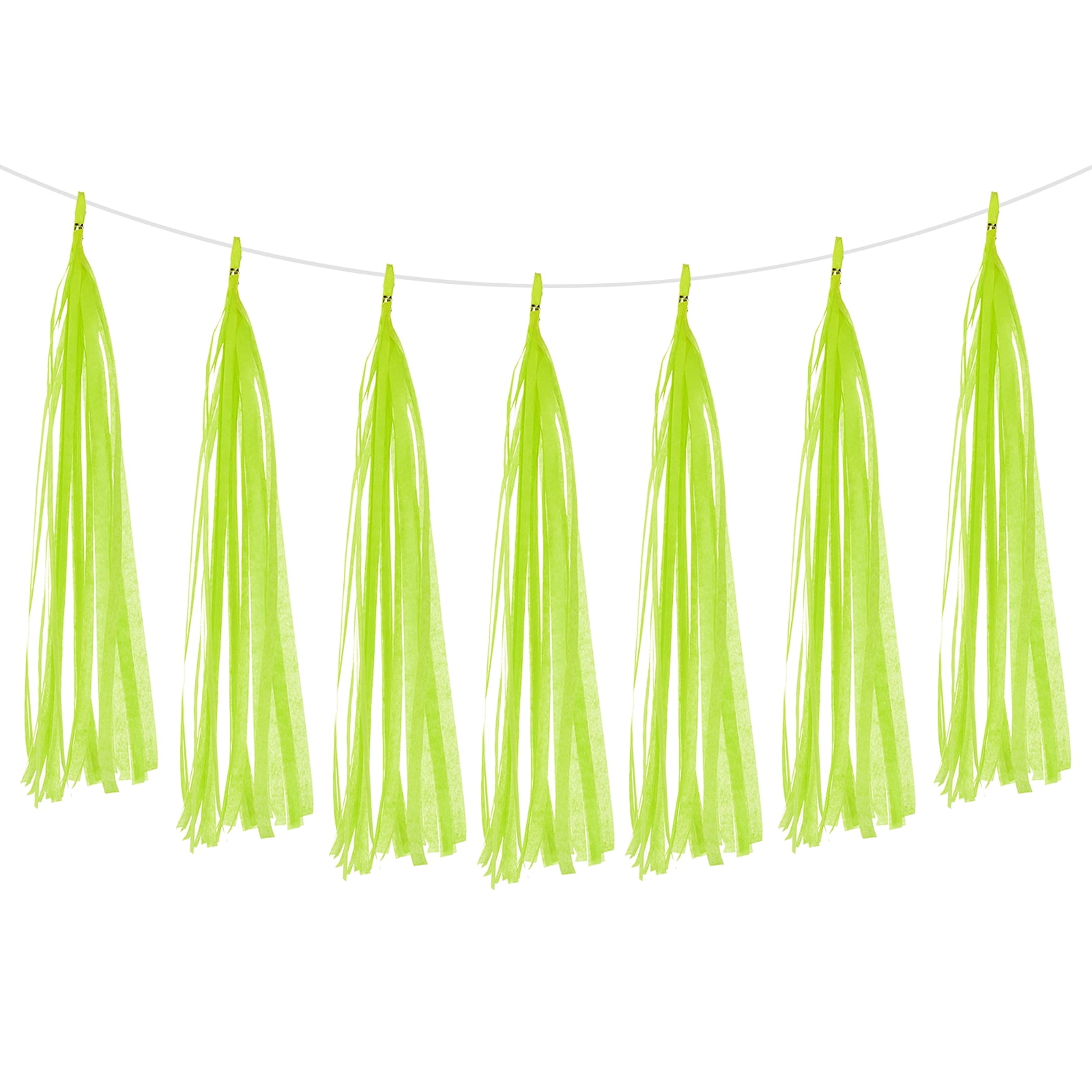 Uxcell Tassel Garland Banner Tissue Paper Tassels Party Decorations DIY ...
