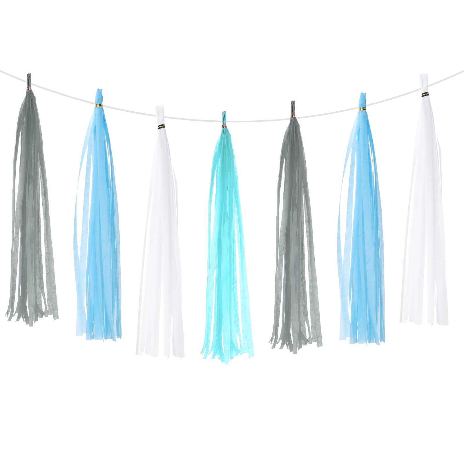 Uxcell Tassel Garland Banner Tissue Paper Tassels Party Decorations DIY ...