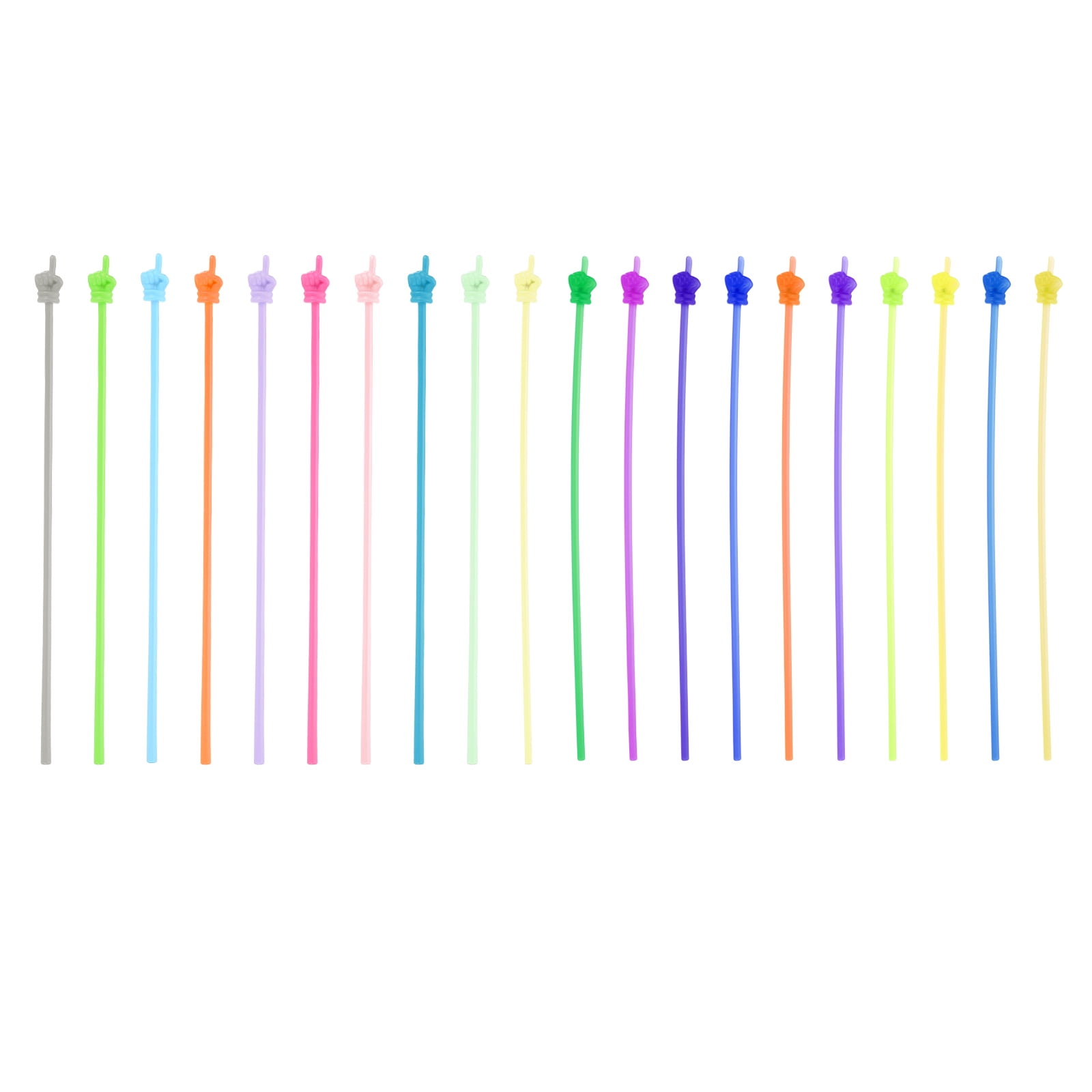 Uxcell Teachers Pointer Stick, 20 Pcs Clear Classroom WhiteBoard ...