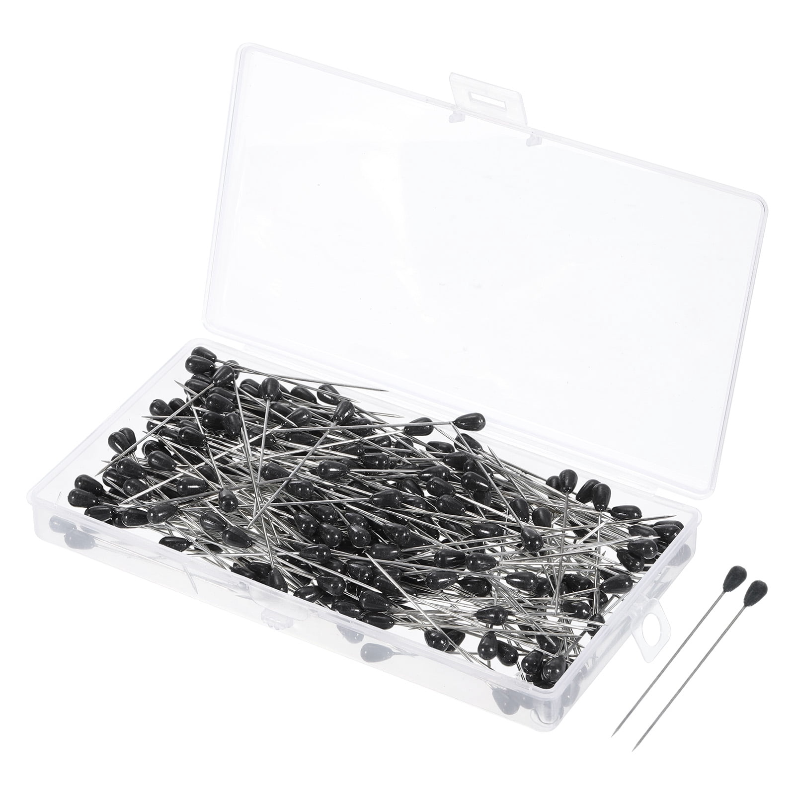 Uxcell Teardrop Pearl Head Pins, Corsage Pins 1.8" Sewing Straight Pin ...