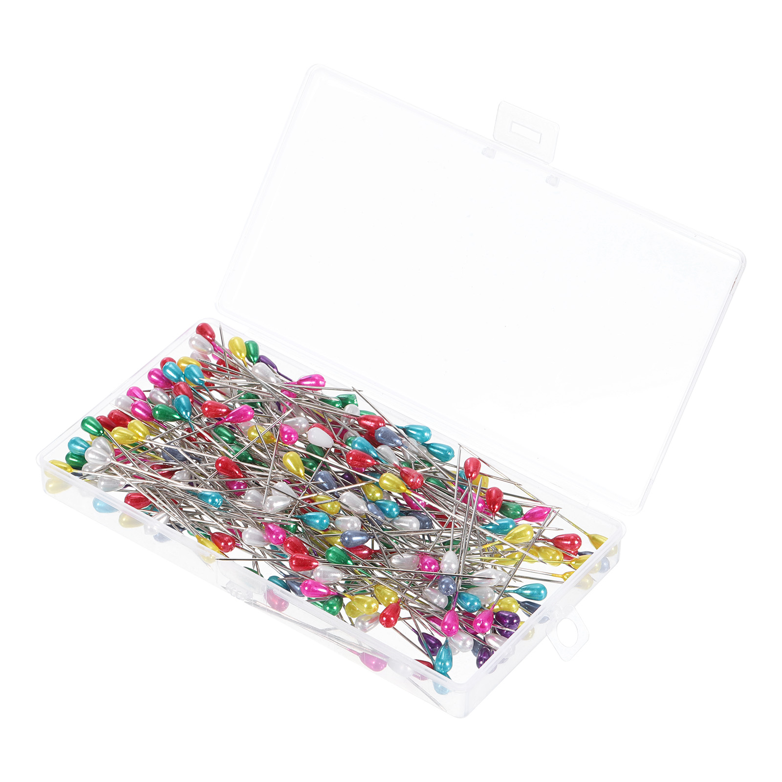 Uxcell Teardrop Pearl Head Pins, Corsage Pins 1.8" Sewing Straight Pin ...