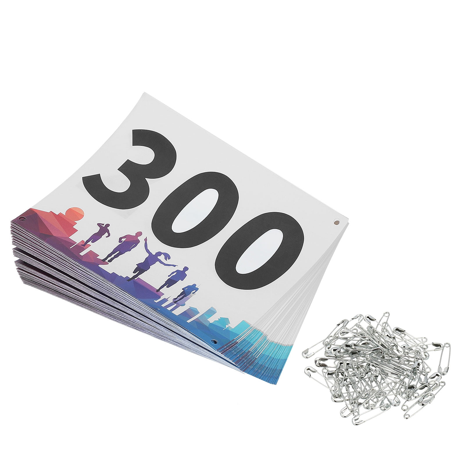 Uxcell Tearproof Running Bib Numbers , Waterproof Race Competitor ...
