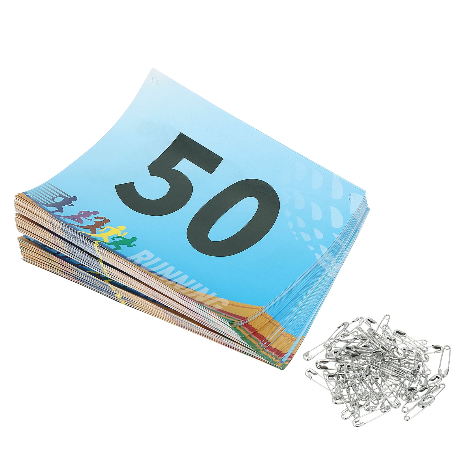 Uxcell Tearproof Running Bib Numbers , Waterproof Race Competitor ...
