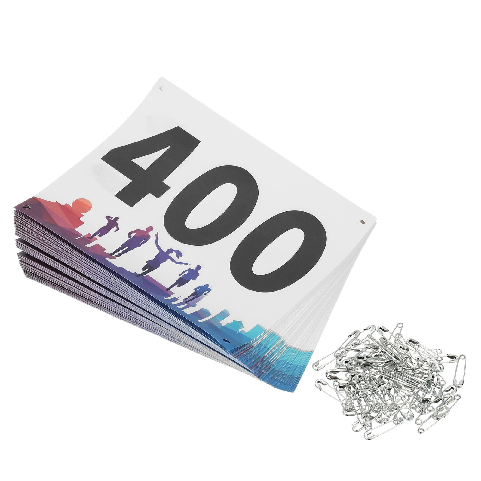 Uxcell Tearproof Running Bib Numbers , Waterproof Race Competitor ...