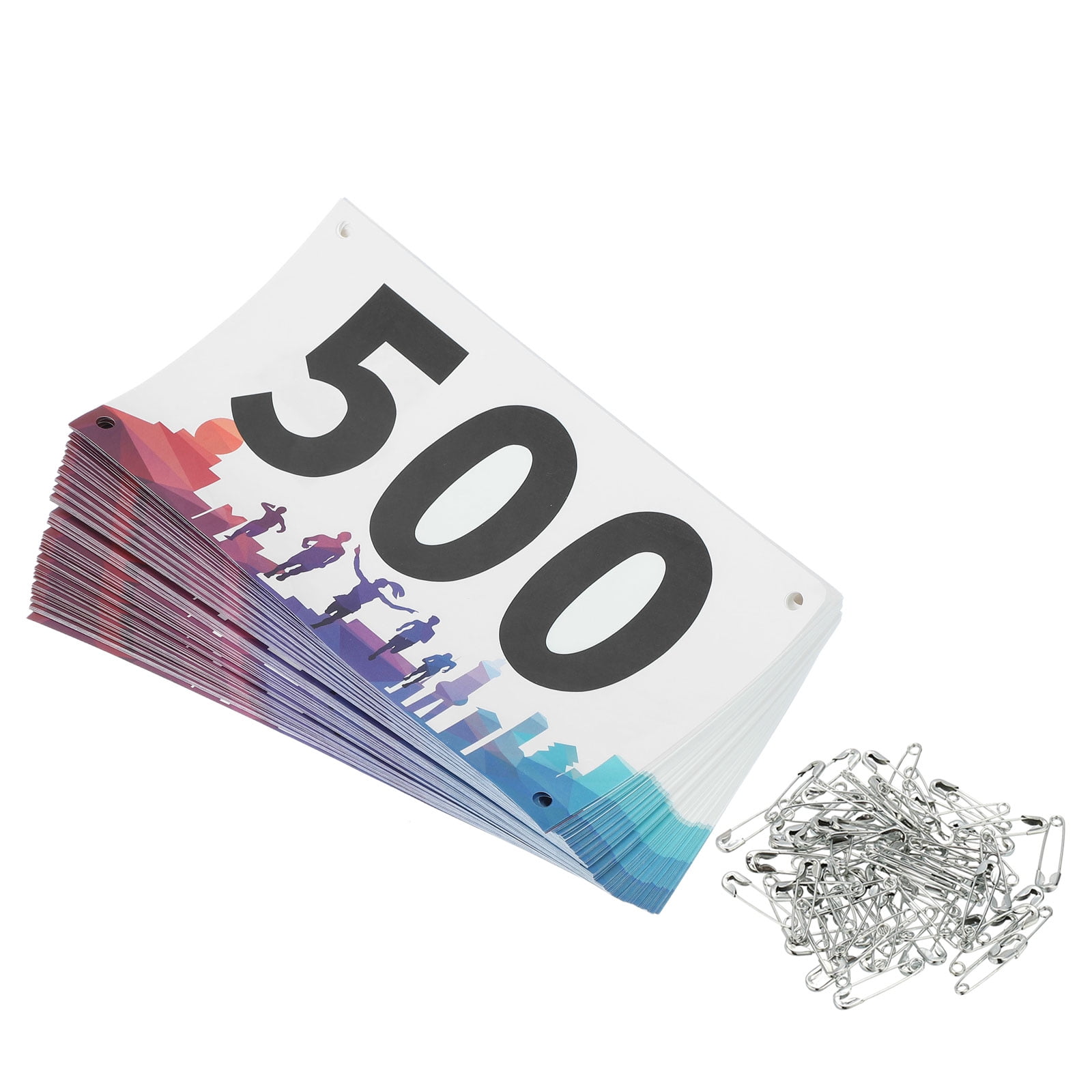 Uxcell Tearproof Running Bib Numbers , Waterproof Race Competitor ...