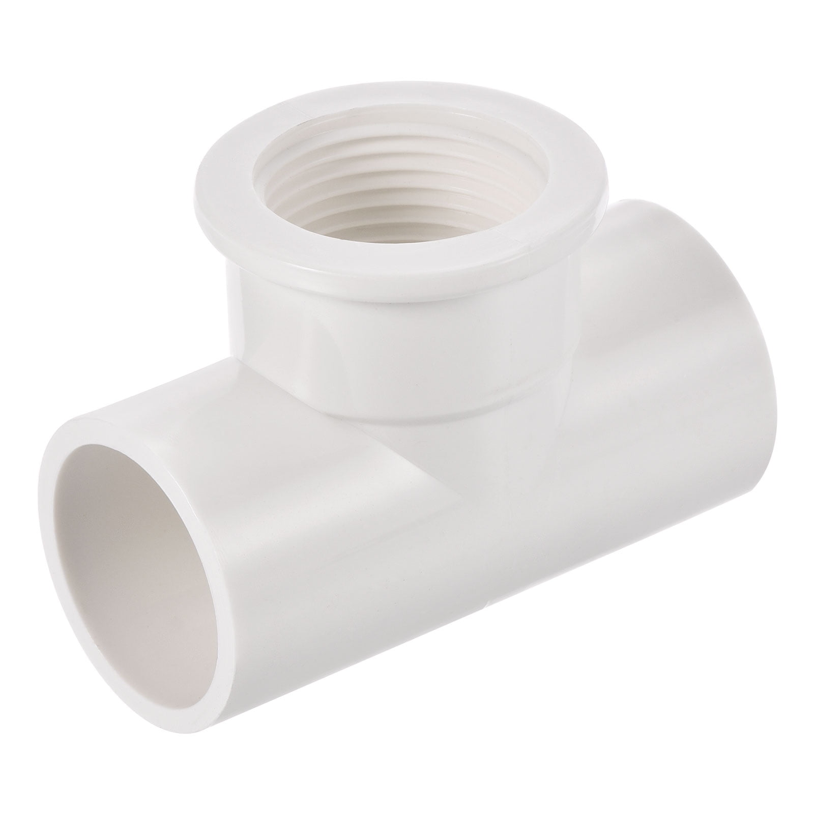 Uxcell Tee Pipe Fitting G3/4 Female Thread 3/4" ID Socket PVC Slip ...