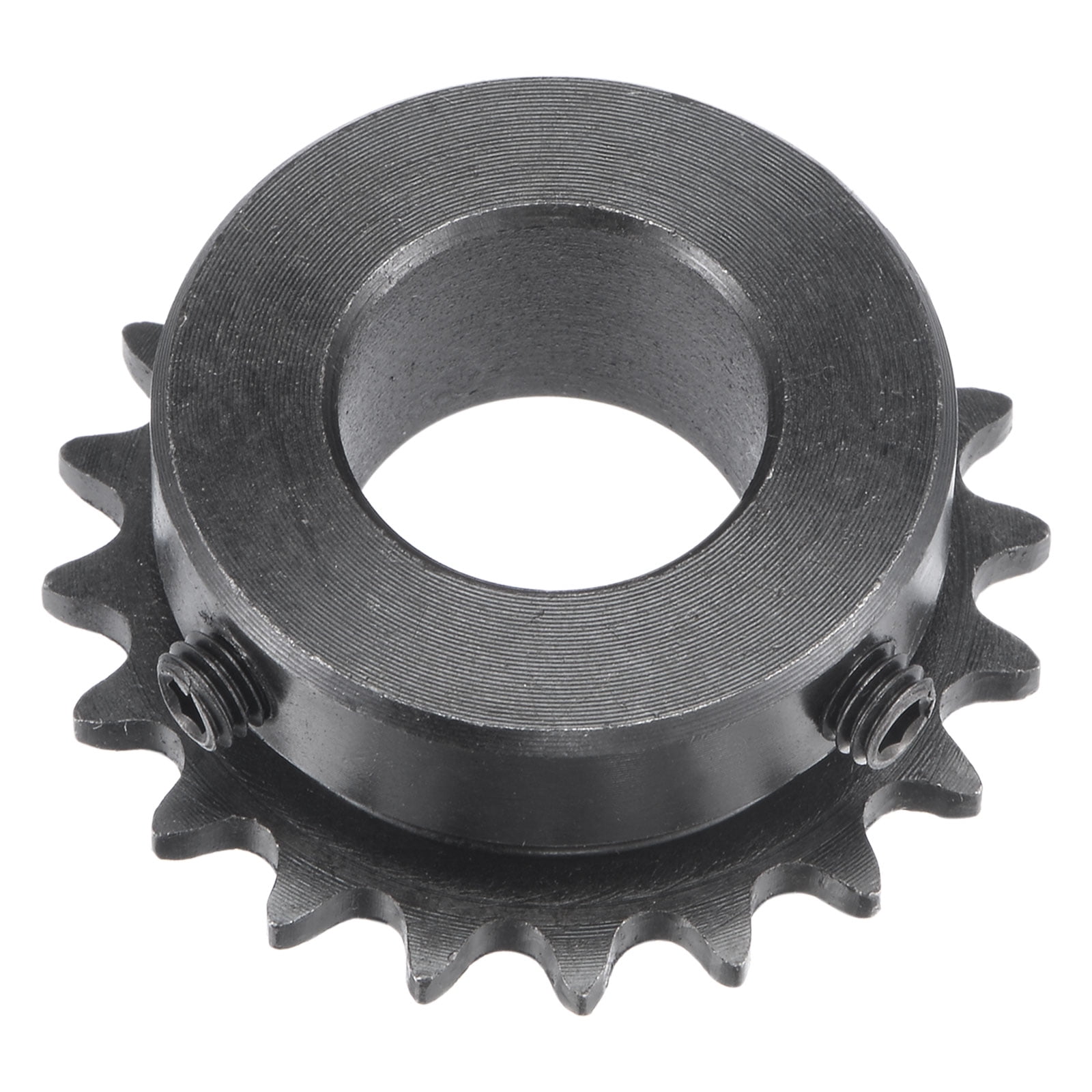 Uxcell Teeth Chain Sprocket, Carbon Steel, with Set Screw 18mm ...