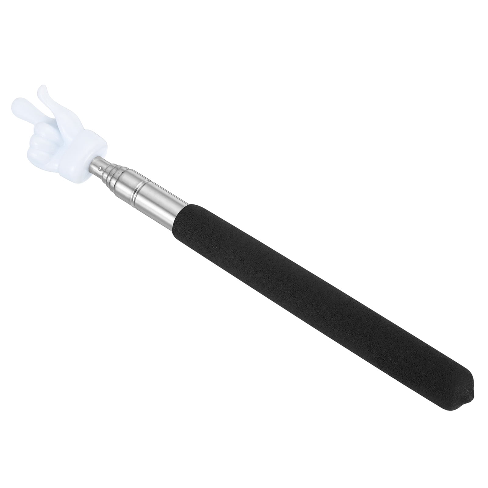Uxcell Telescopic Teachers Pointer Stick, 1 Pcs Classroom Hand Finger Pointer, White Finger ...