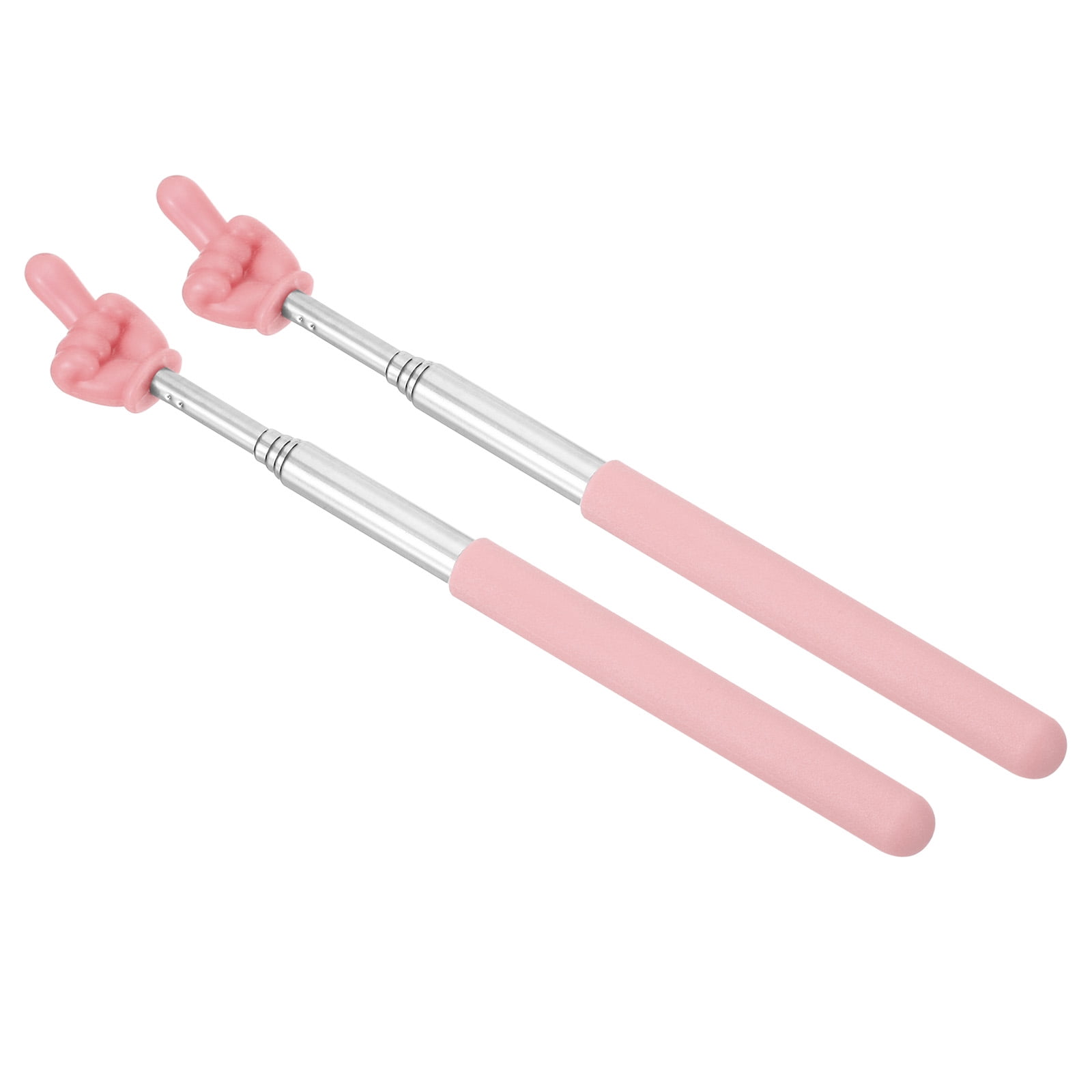 Uxcell Telescopic Teachers Pointer Stick, 2 Pcs Classroom WhiteBoard Teacher Hand Finger Mini ...