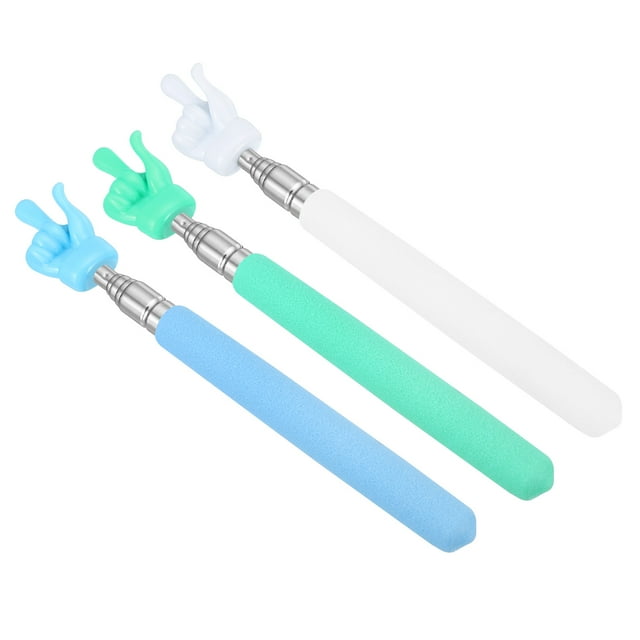 Uxcell Telescopic Teachers Pointer Stick, 3 Pcs Classroom Hand Finger ...