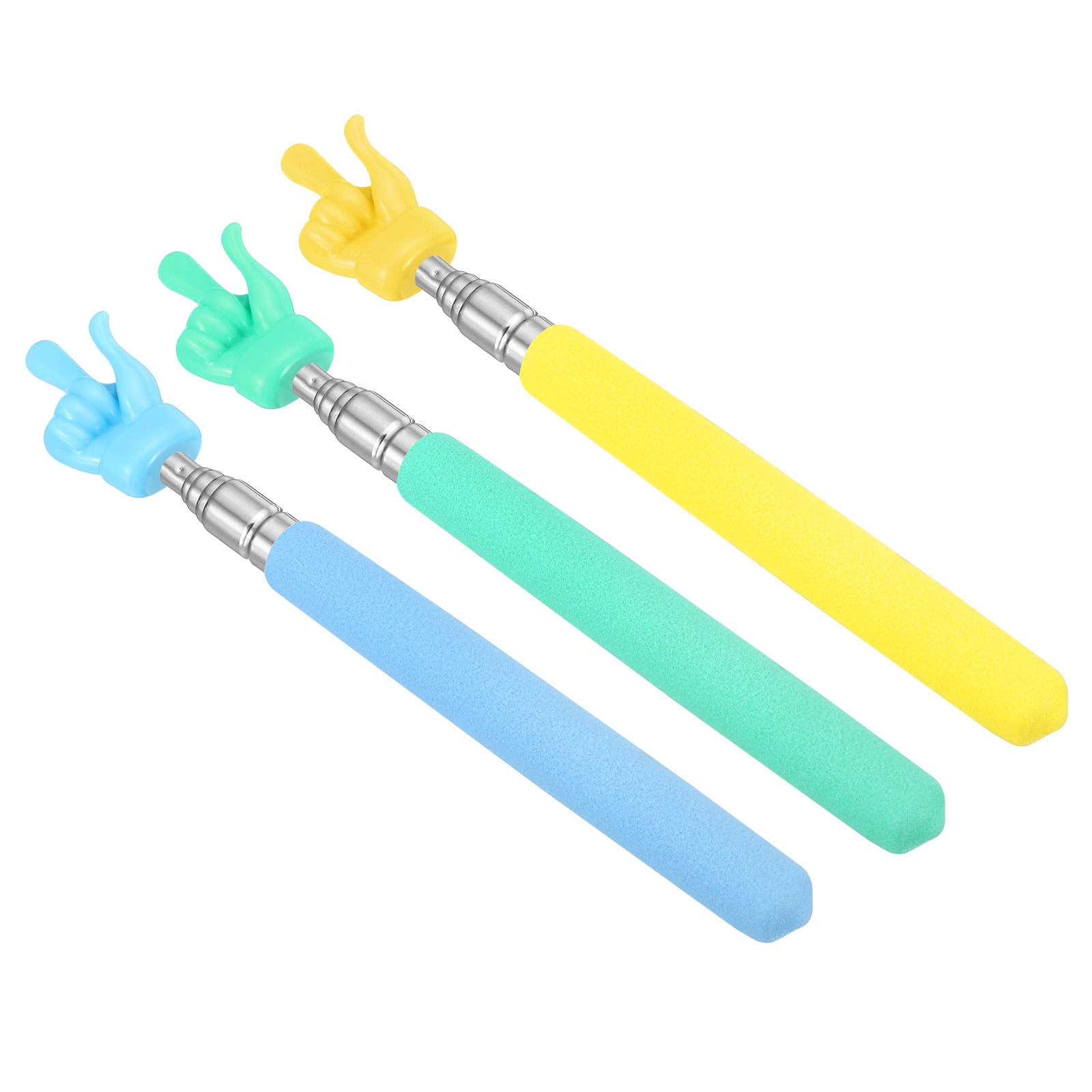 Uxcell Telescopic Teachers Pointer Stick, 3 Pcs Classroom Hand Finger ...