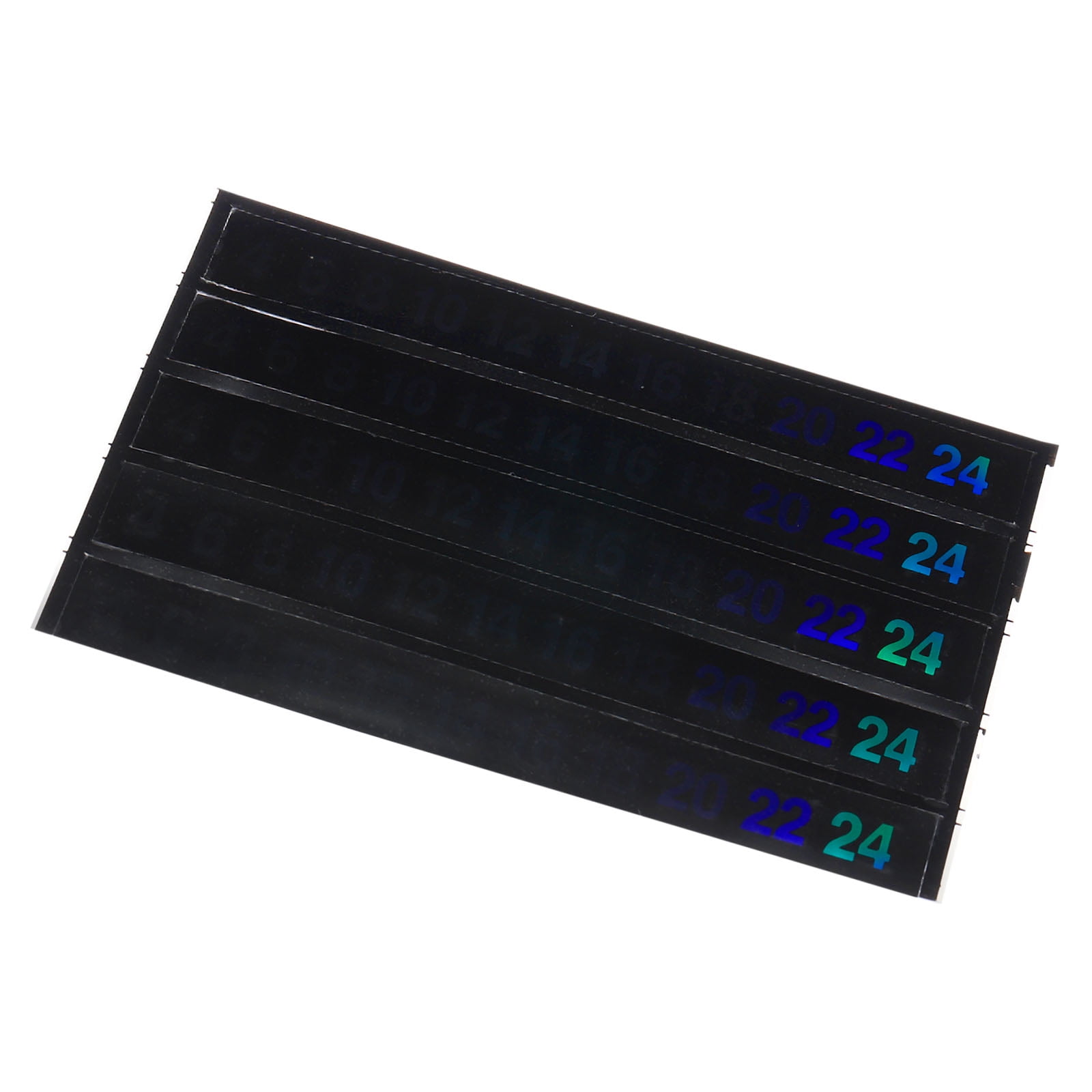 Uxcell Temperature Strips Adhesive Horizontal Digital Temperature ...