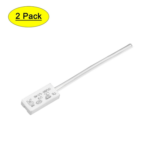 Uxcell Temperature Switch 60℃ N.C 5A Thermal Temperature Control Switch ...