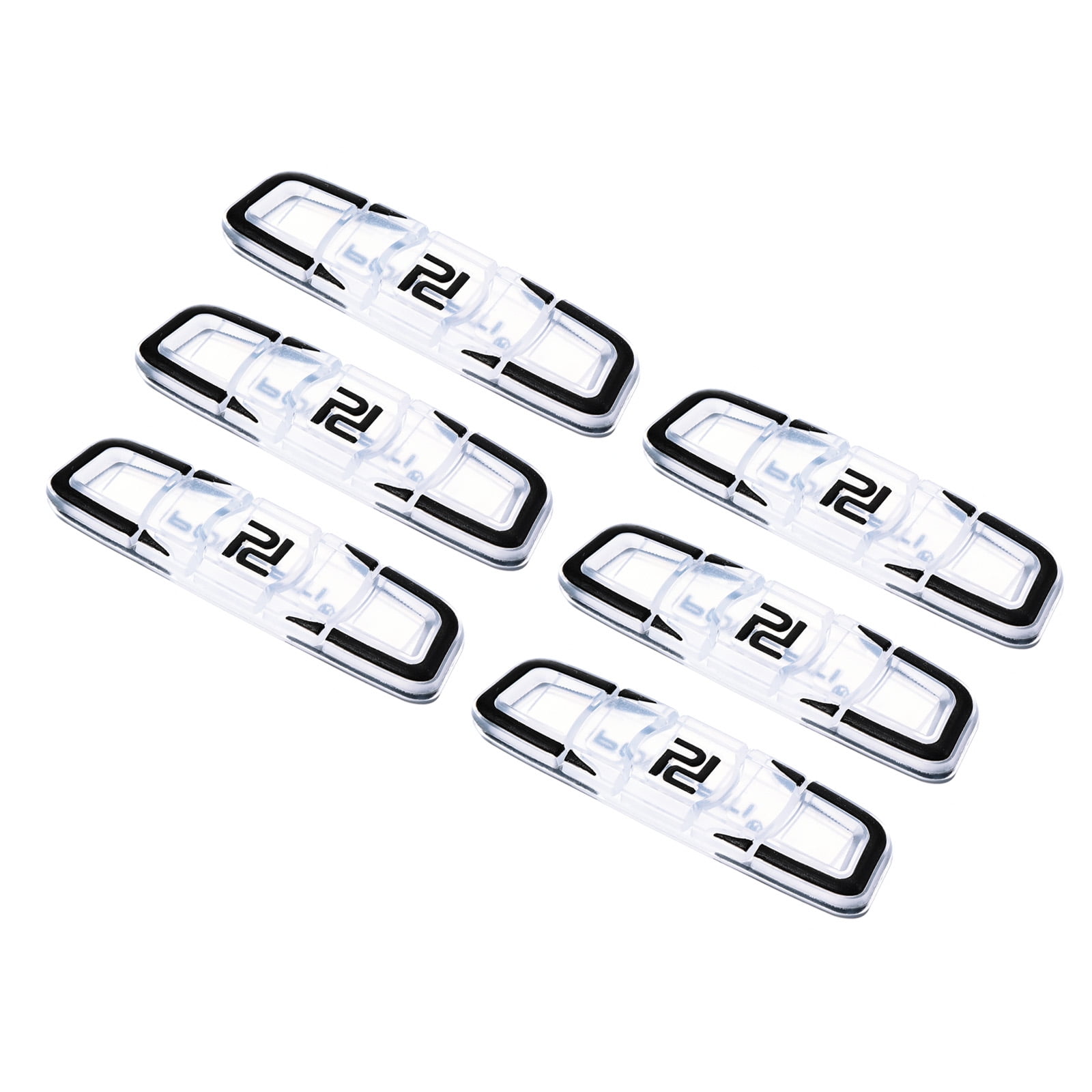 Uxcell Tennis Racket Vibration Dampener, 6 Pack Racquet Shock Absorber ...