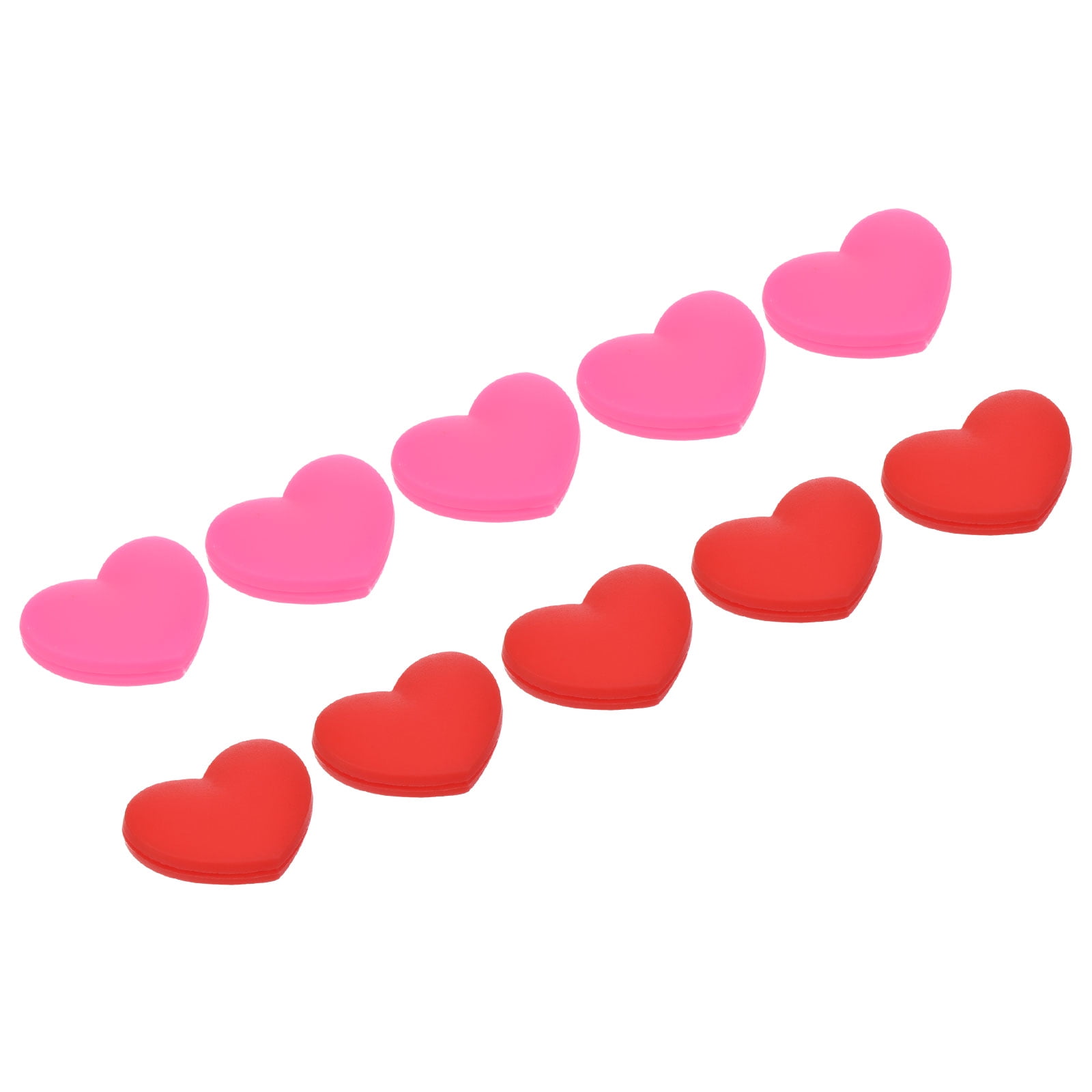Uxcell Tennis Vibration Dampener, 10 Pack Heart Shock Absorber Red ...